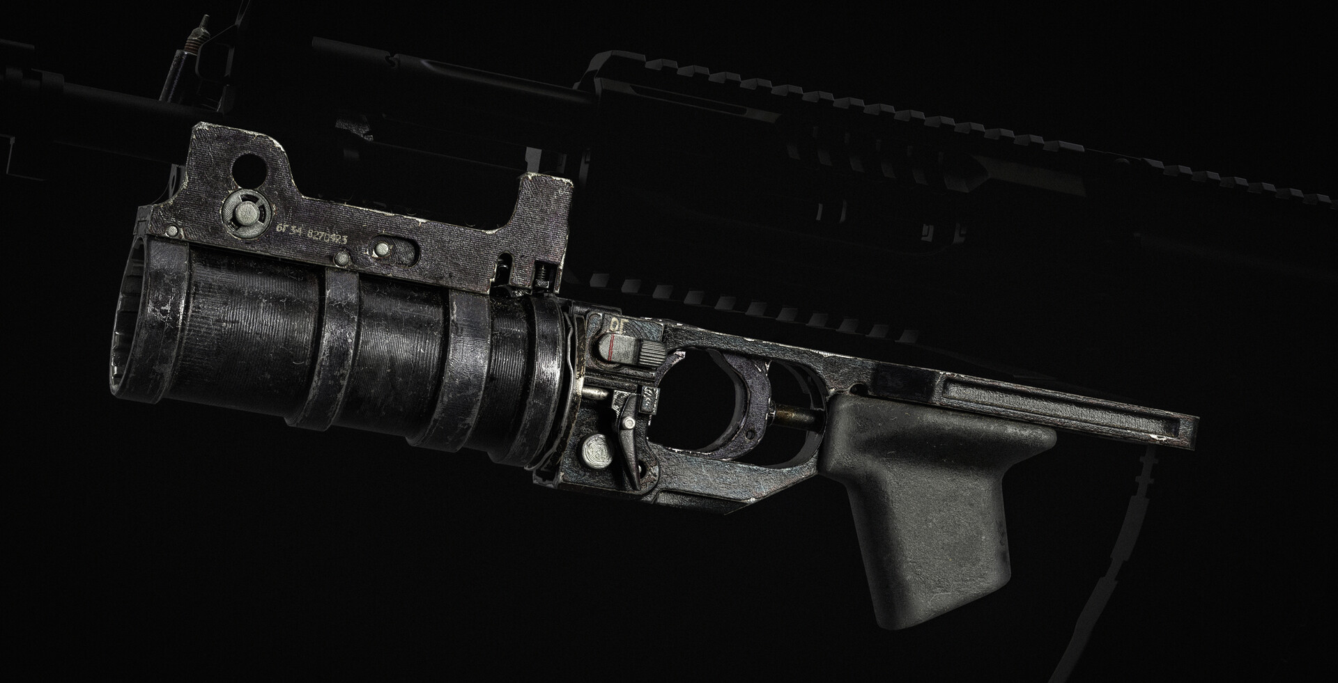 Lyubov Vasileva - Underbarrel Grenade launcher GP-34