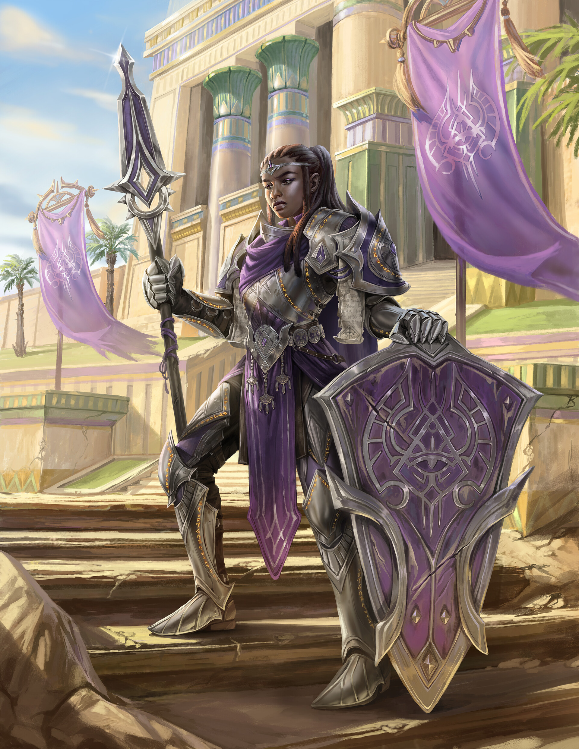 Holy Warrior by Di Bakieva : r/ReasonableFantasy