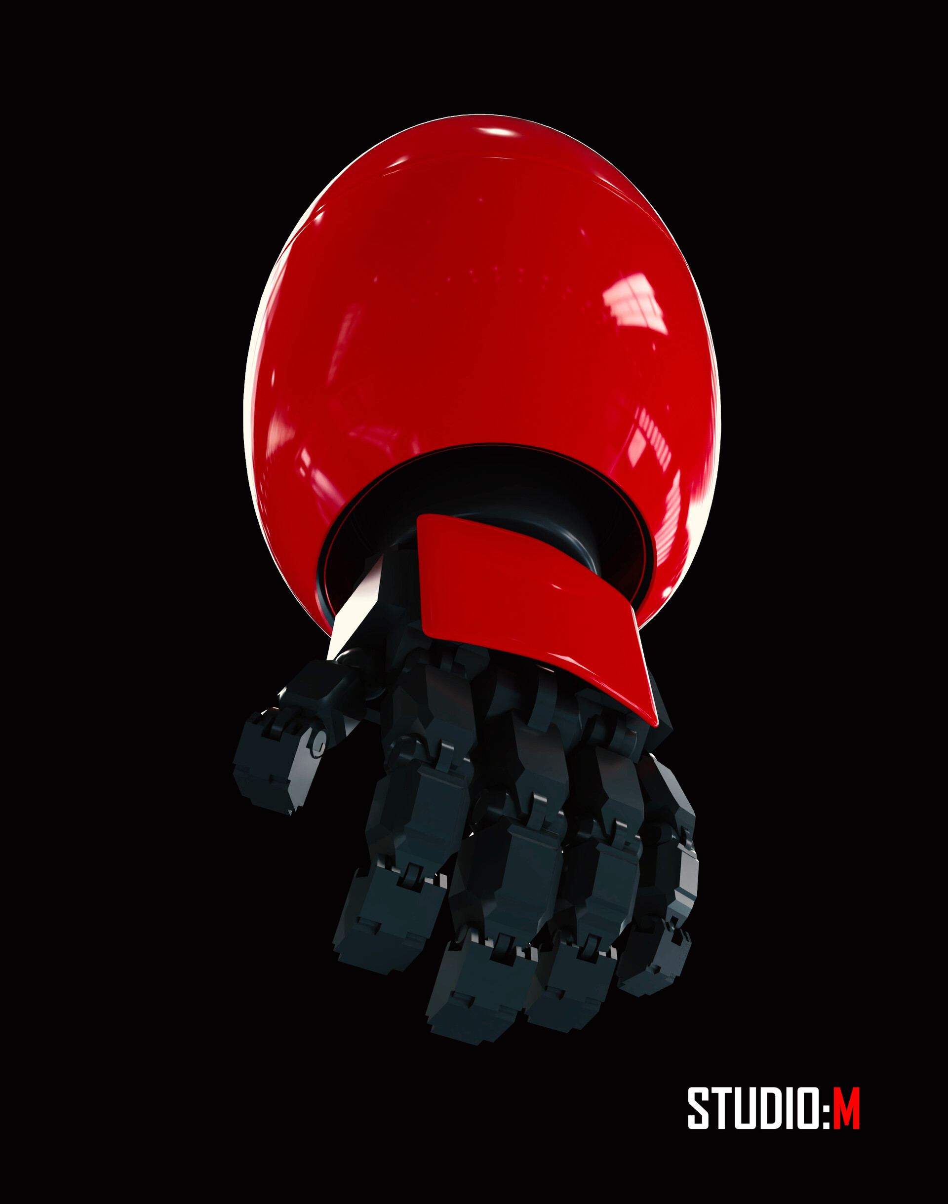 ArtStation - Robot forearm plus hand