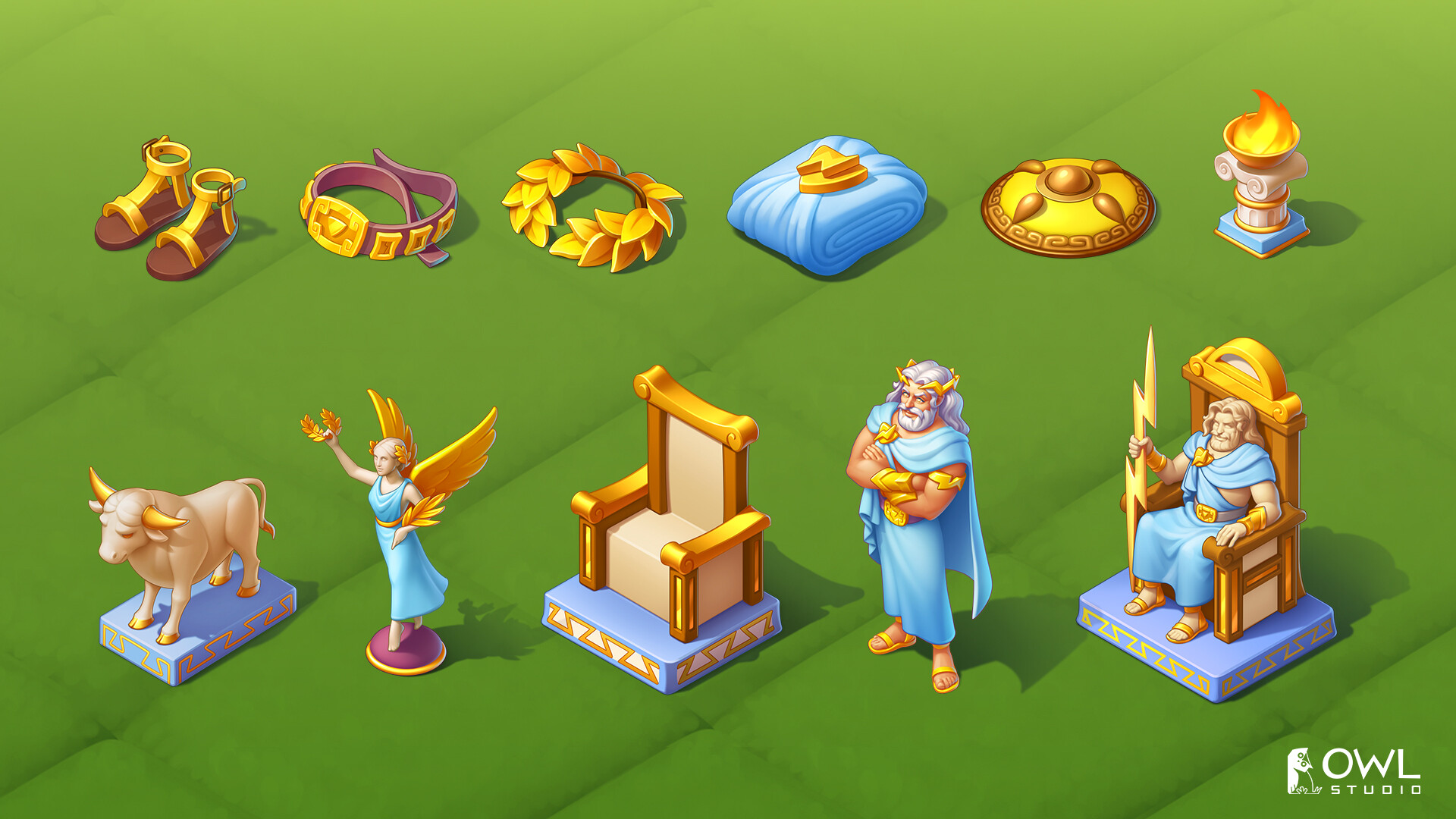 OWL Studio - Merge Game - Objects & Props - Part 5