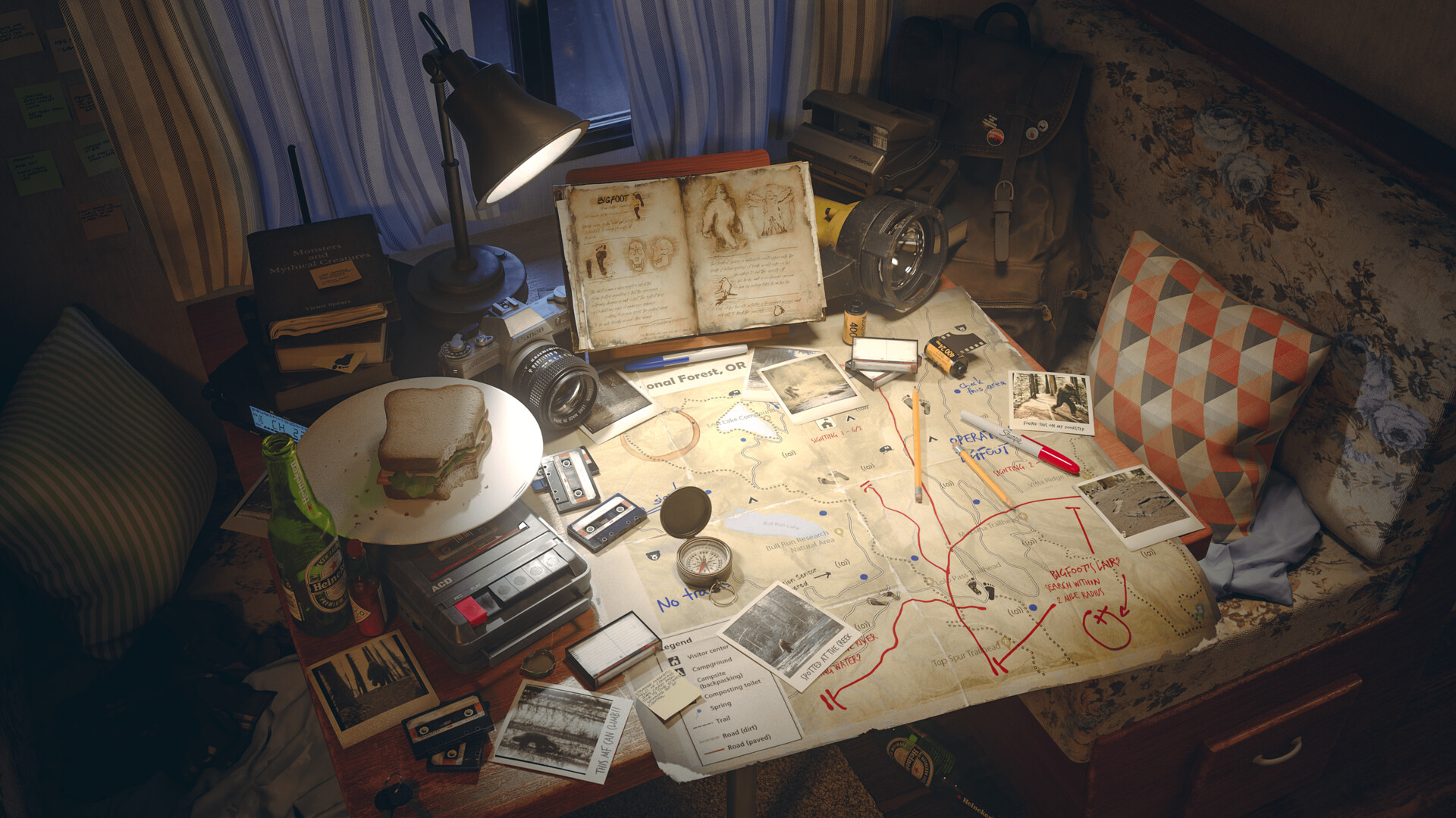 ArtStation - Hunt for Bigfoot