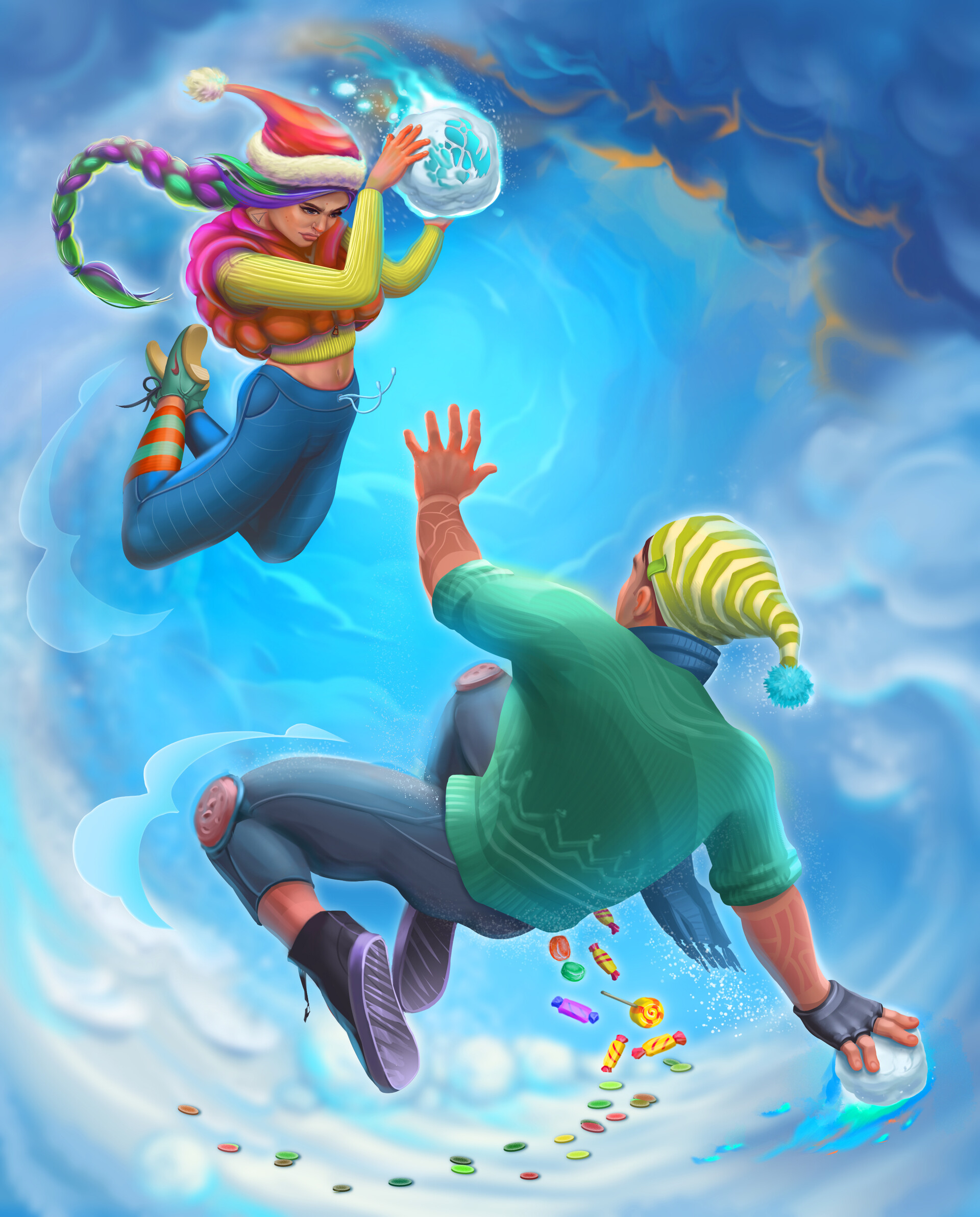 ArtStation - Snow Battle