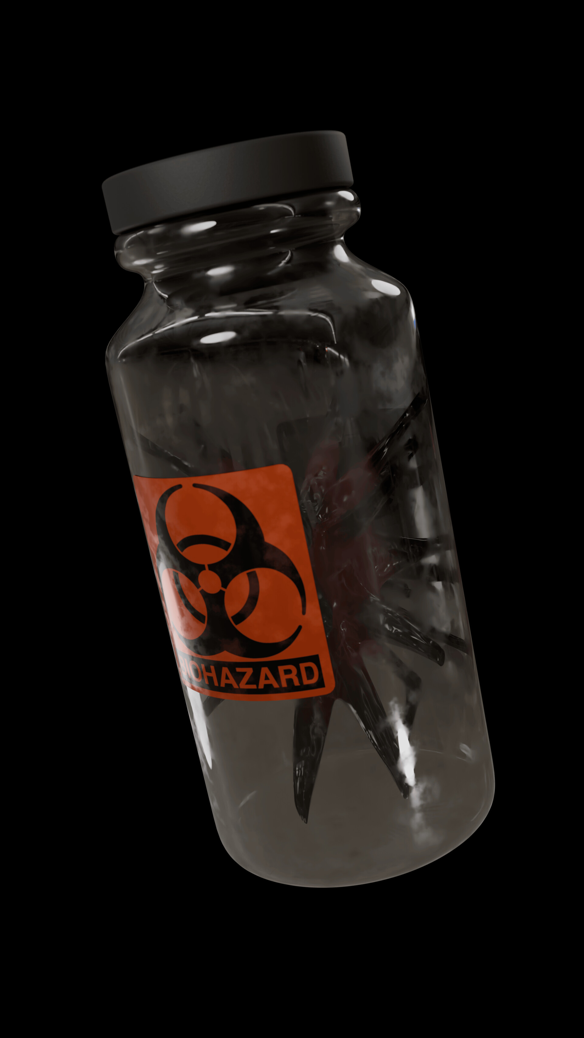 ArtStation - 3D tank of toxic waste