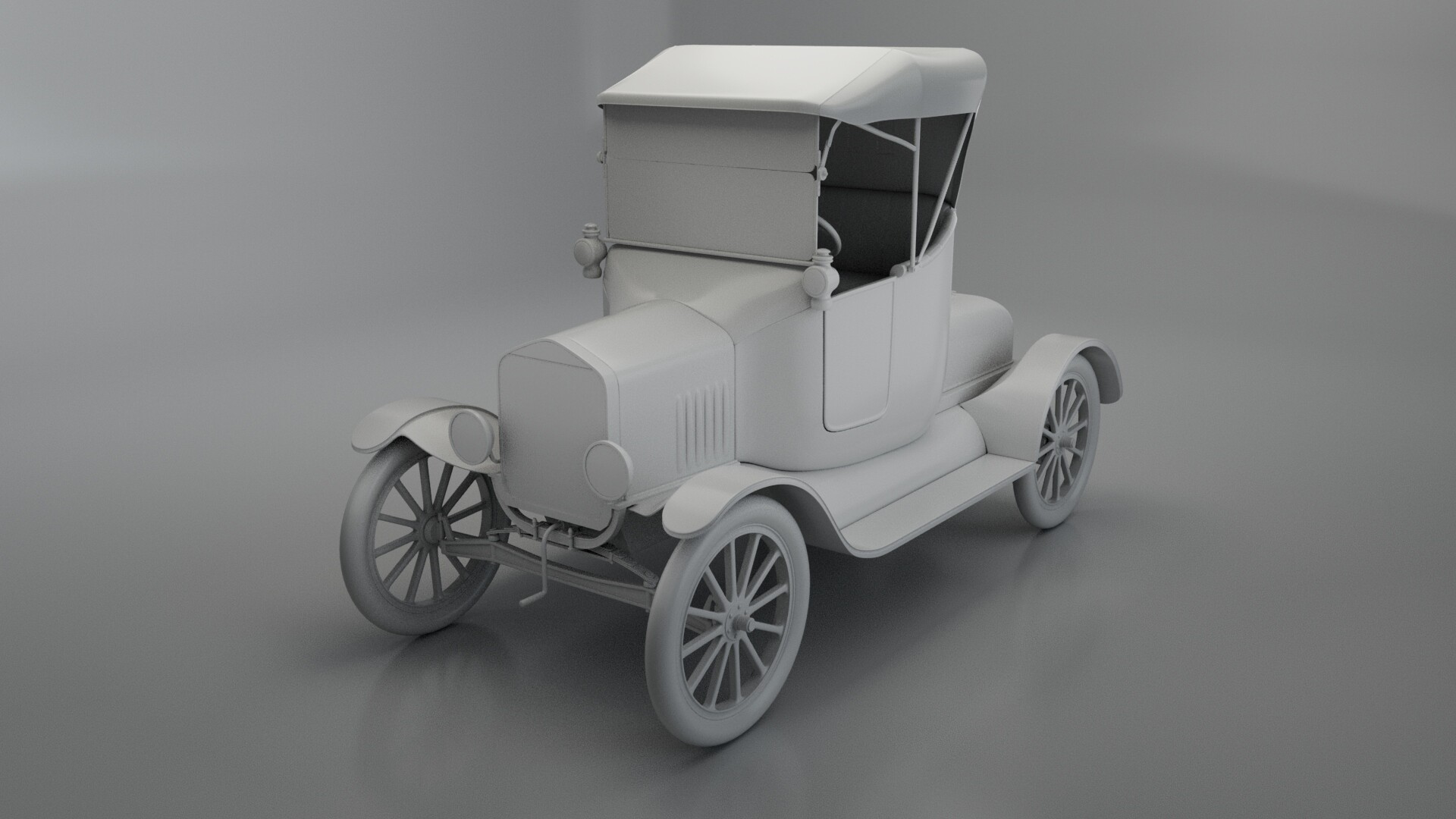 ArtStation - Ford Model T (no textures)