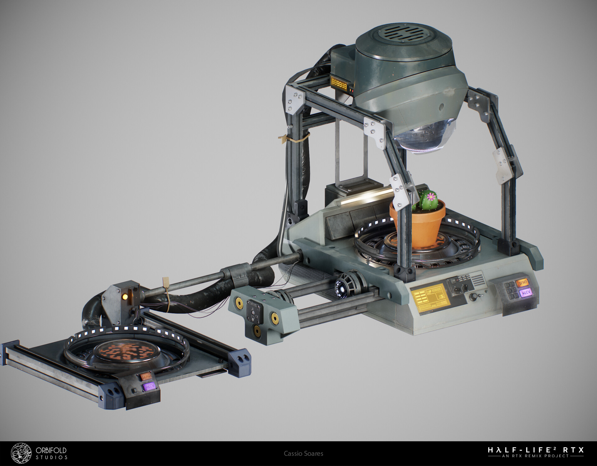 HALF-LIFE 2 RTX — Mini Teleporter by Cassio Soares — ProUser.Me