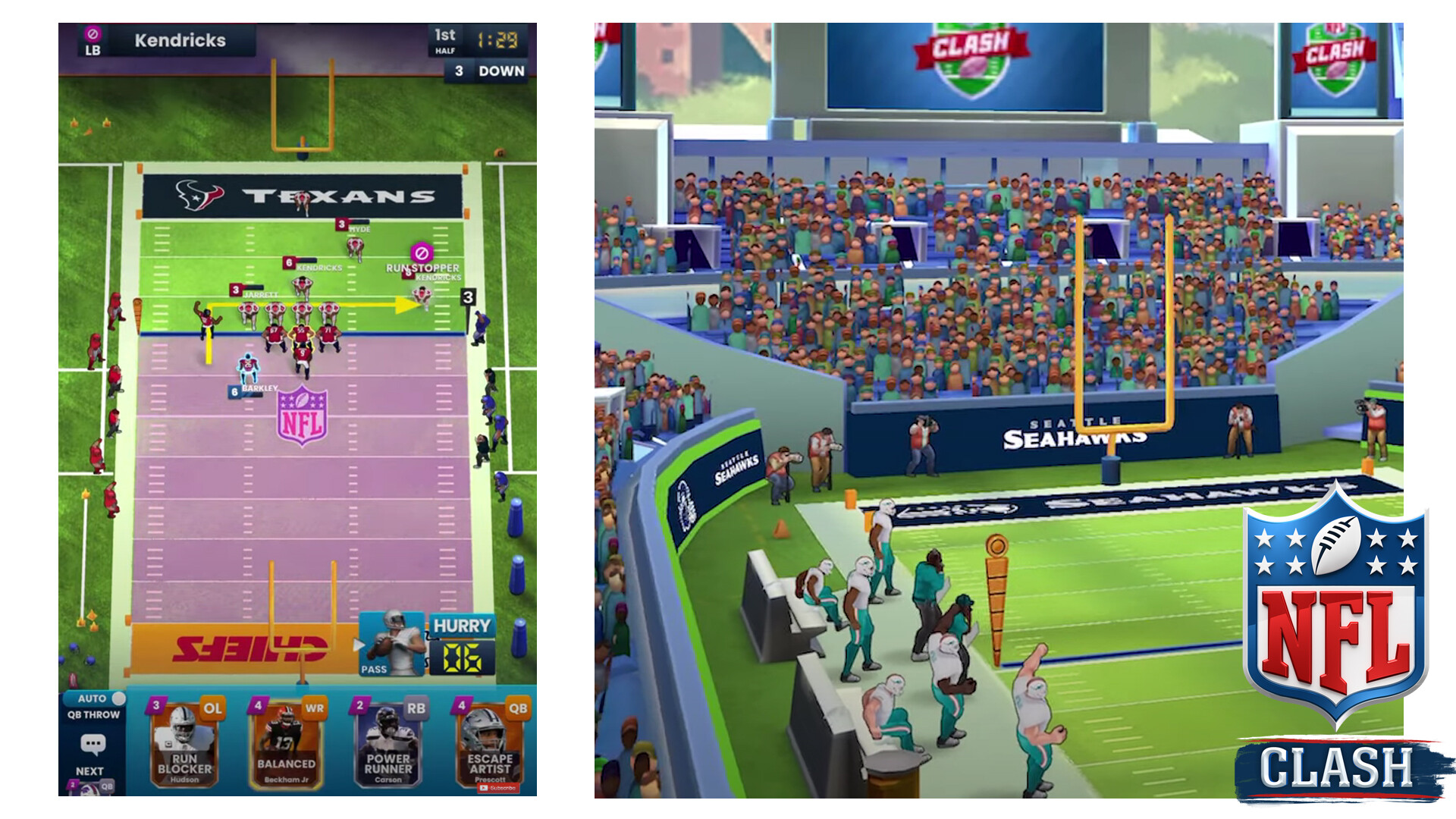 Coded Arts - NFL Clash