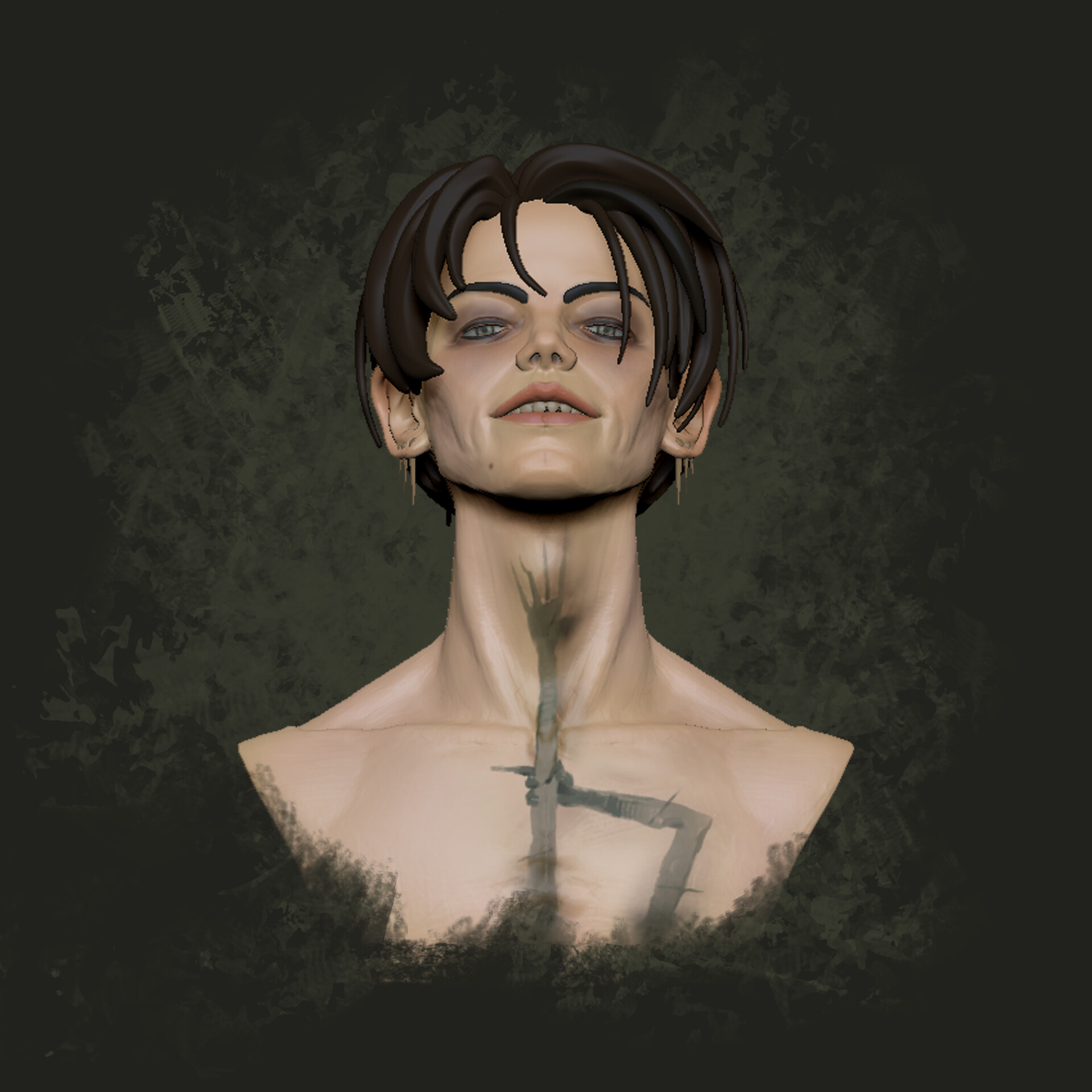 ArtStation - Head carving practice