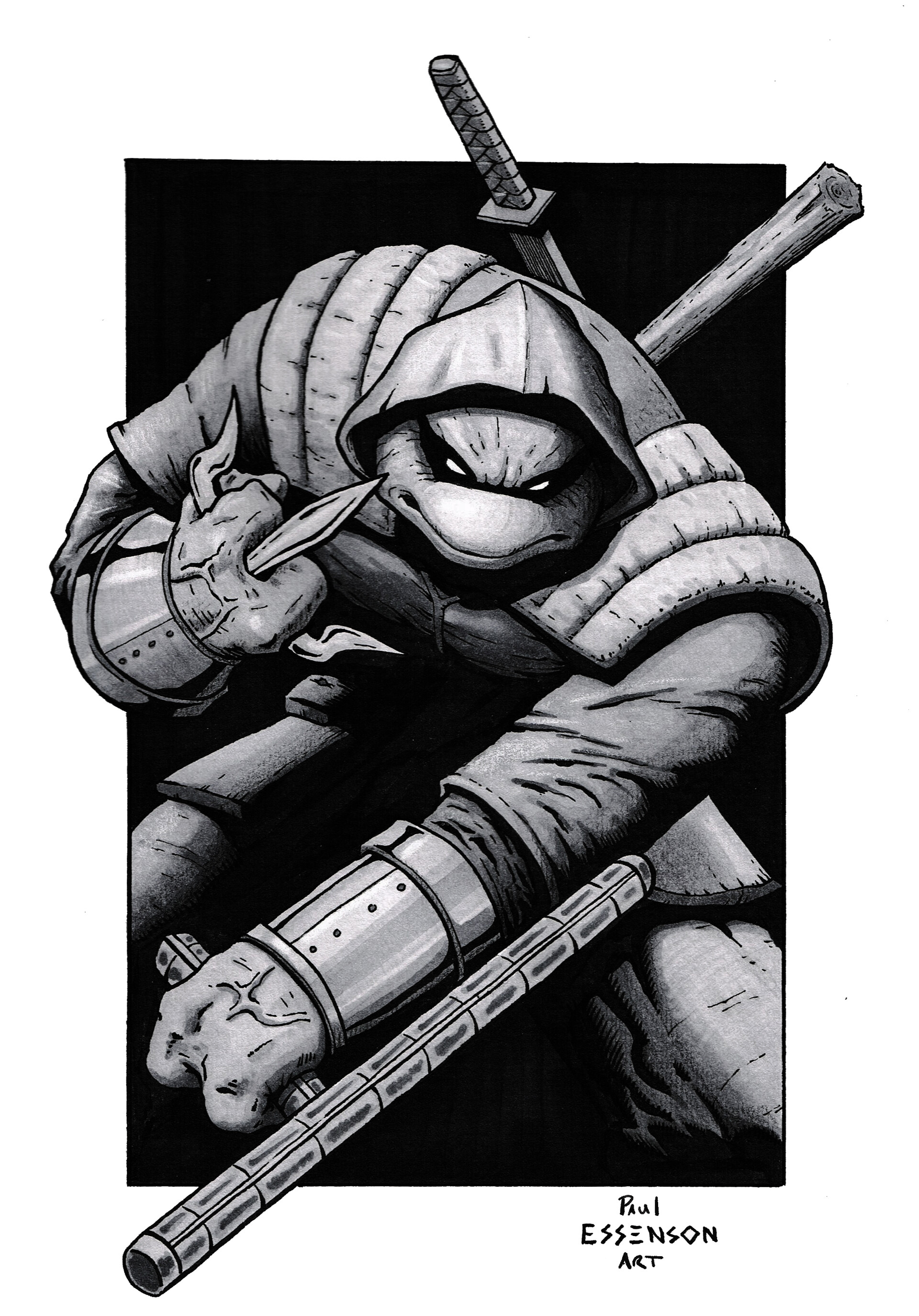 ArtStation - The Last Ronin (TMNT)