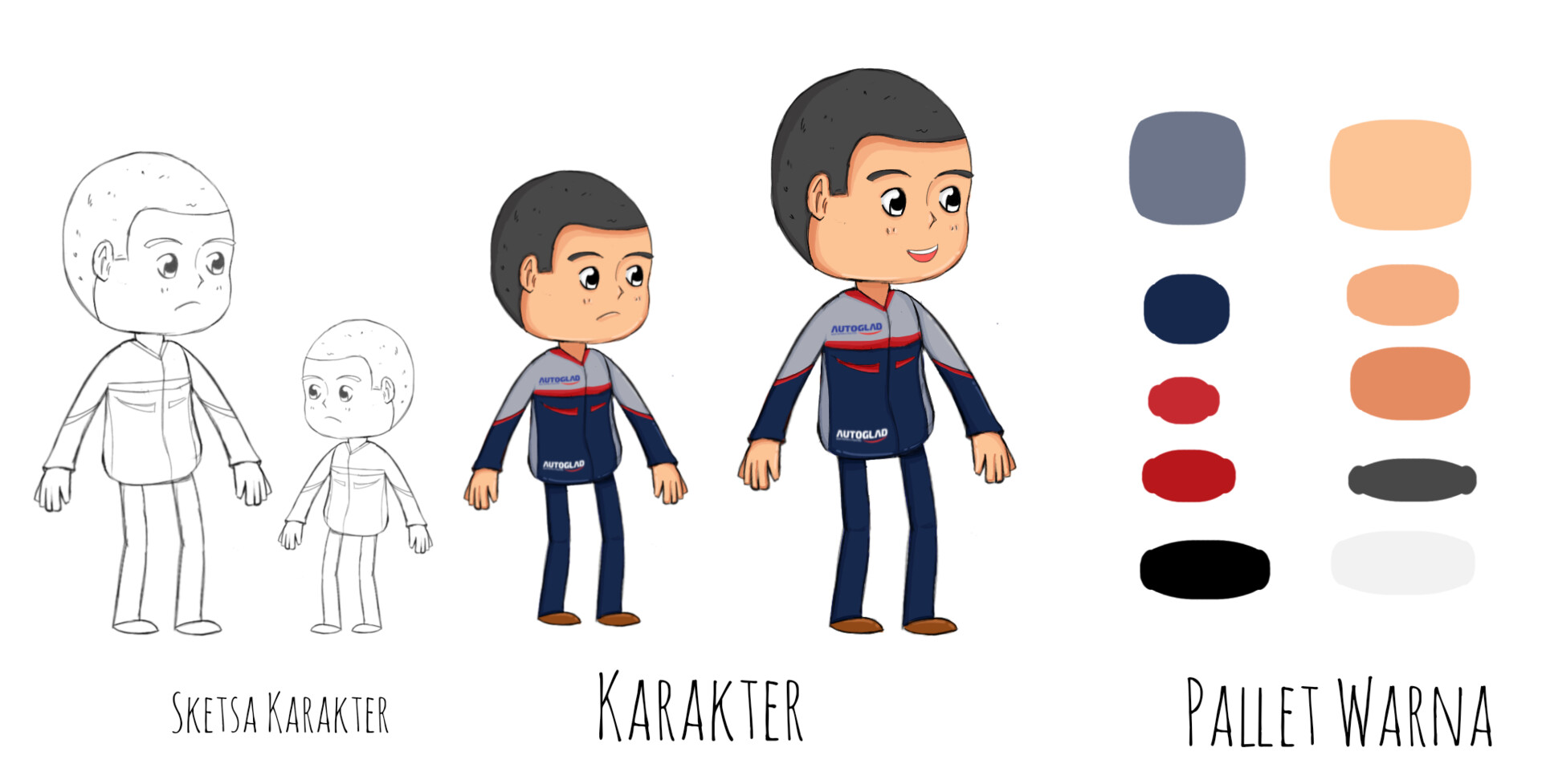 ArtStation - Desain Karakter by MS013