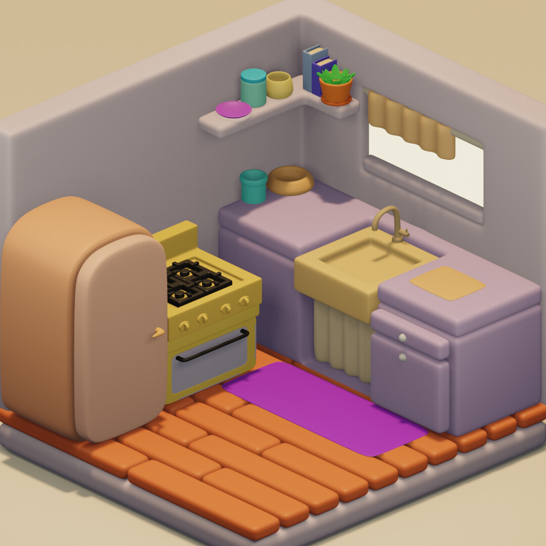 ArtStation - Kitchen