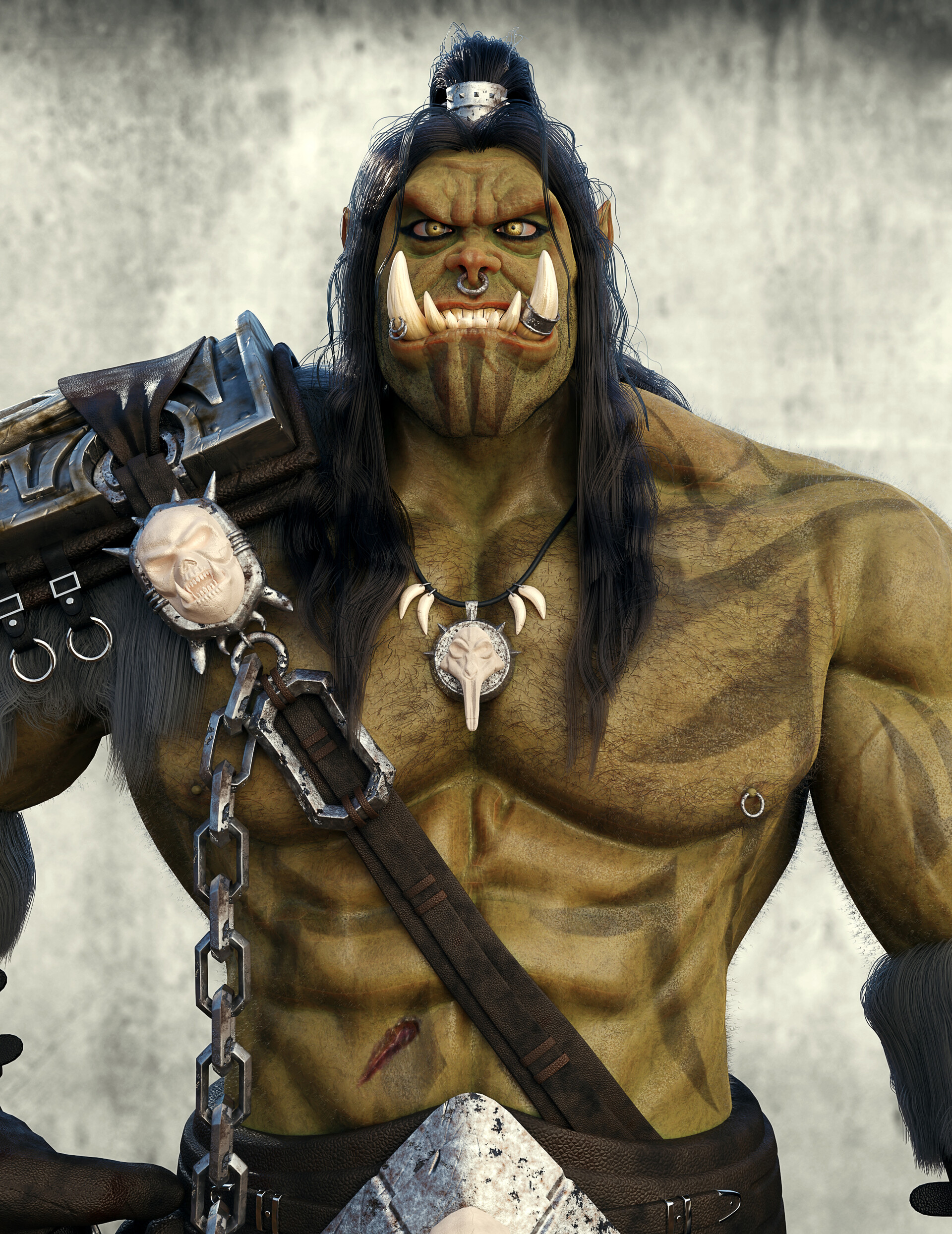 ArtStation - Orc Warrior