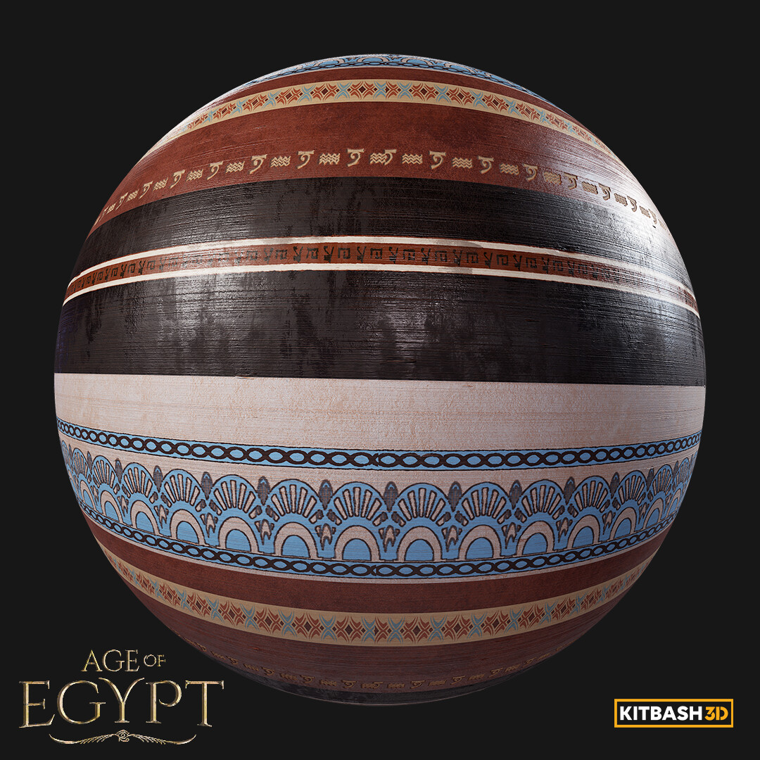 ArtStation - Procedural Egypt Trim sheet