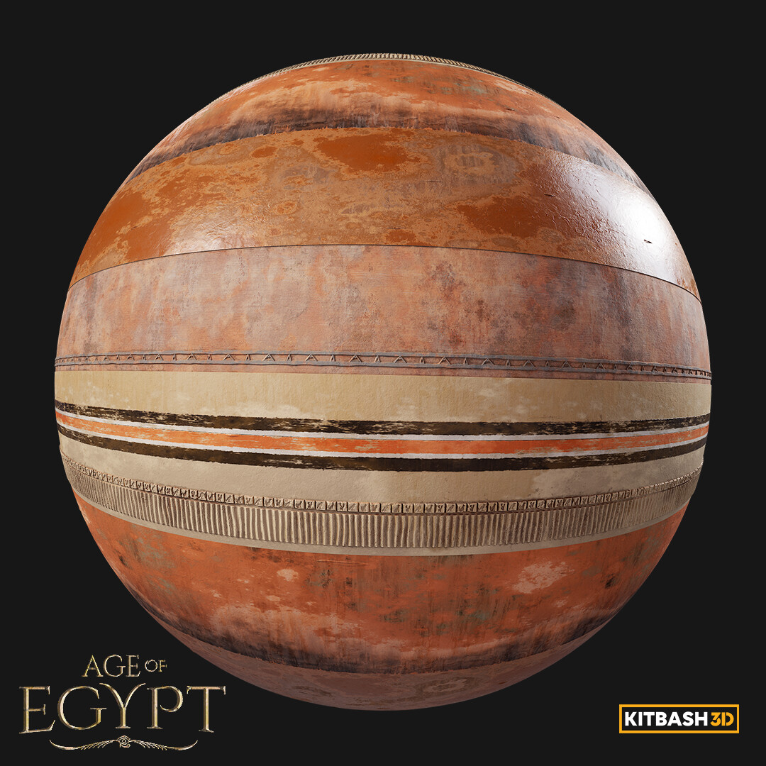 ArtStation - Procedural Egypt Trim sheet
