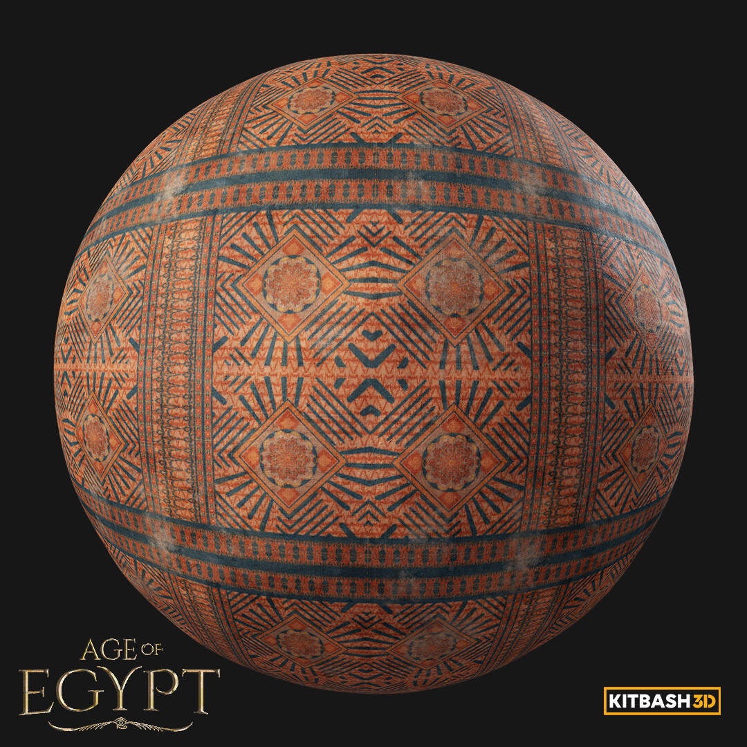 ArtStation - Procedural Orange Fabric