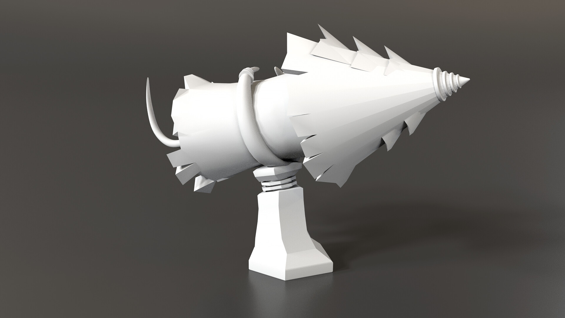 Tejas Sugandhi - Wooden Rocket - Gaming Asset