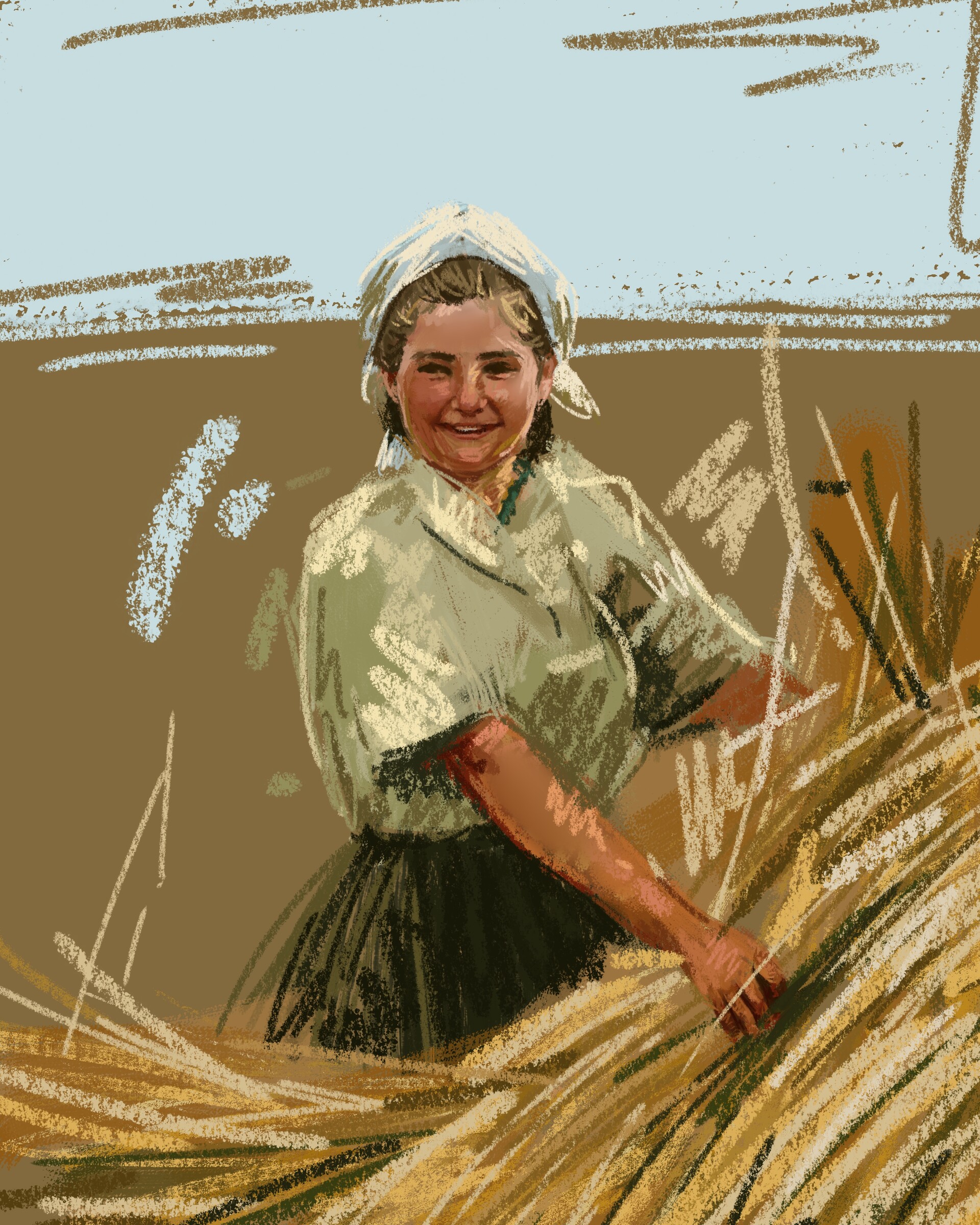 ArtStation - Wheat Field