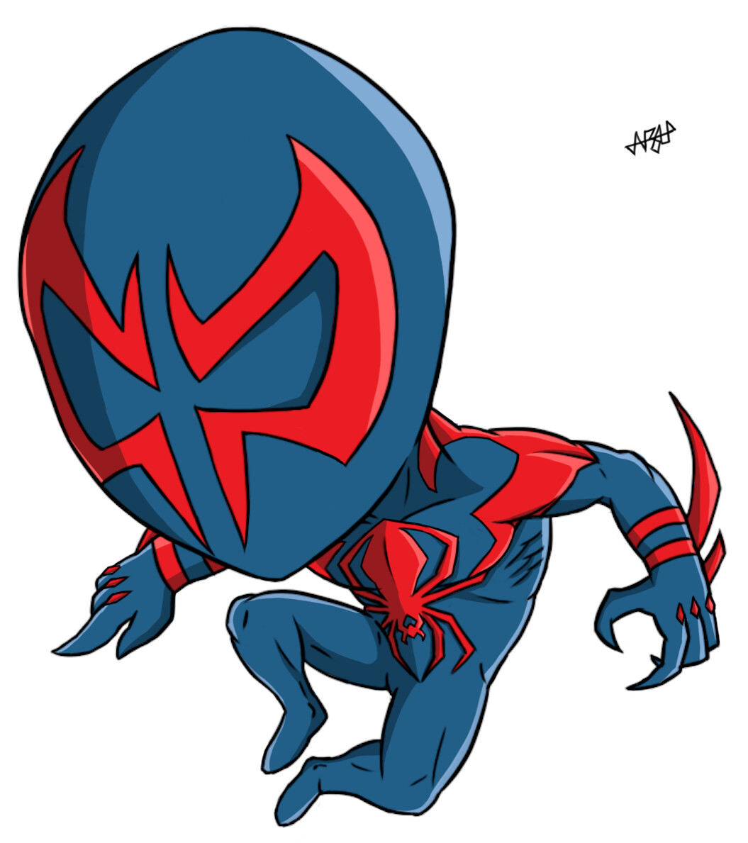 ArtStation - SpiderMan 2099