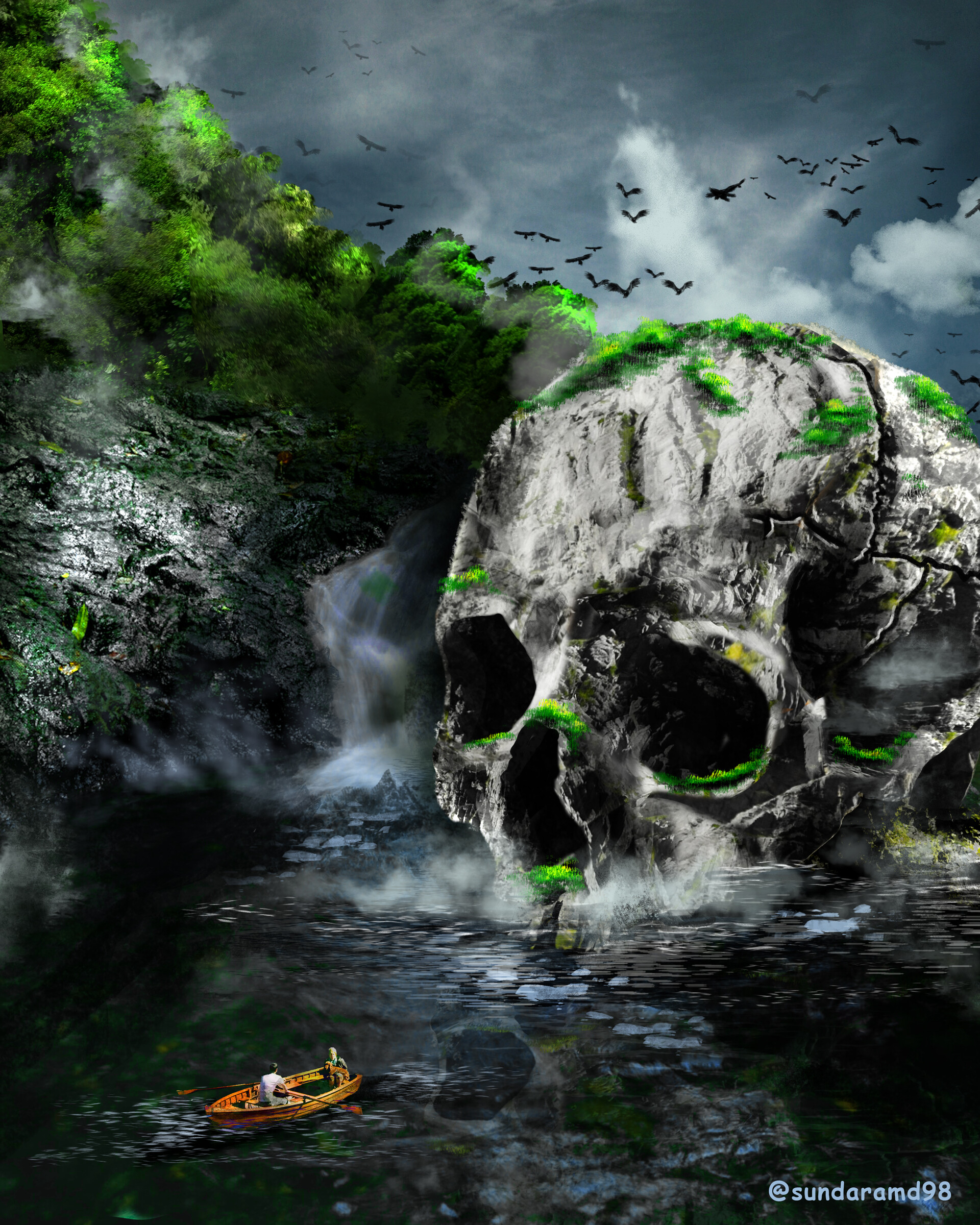 ArtStation - matte painting