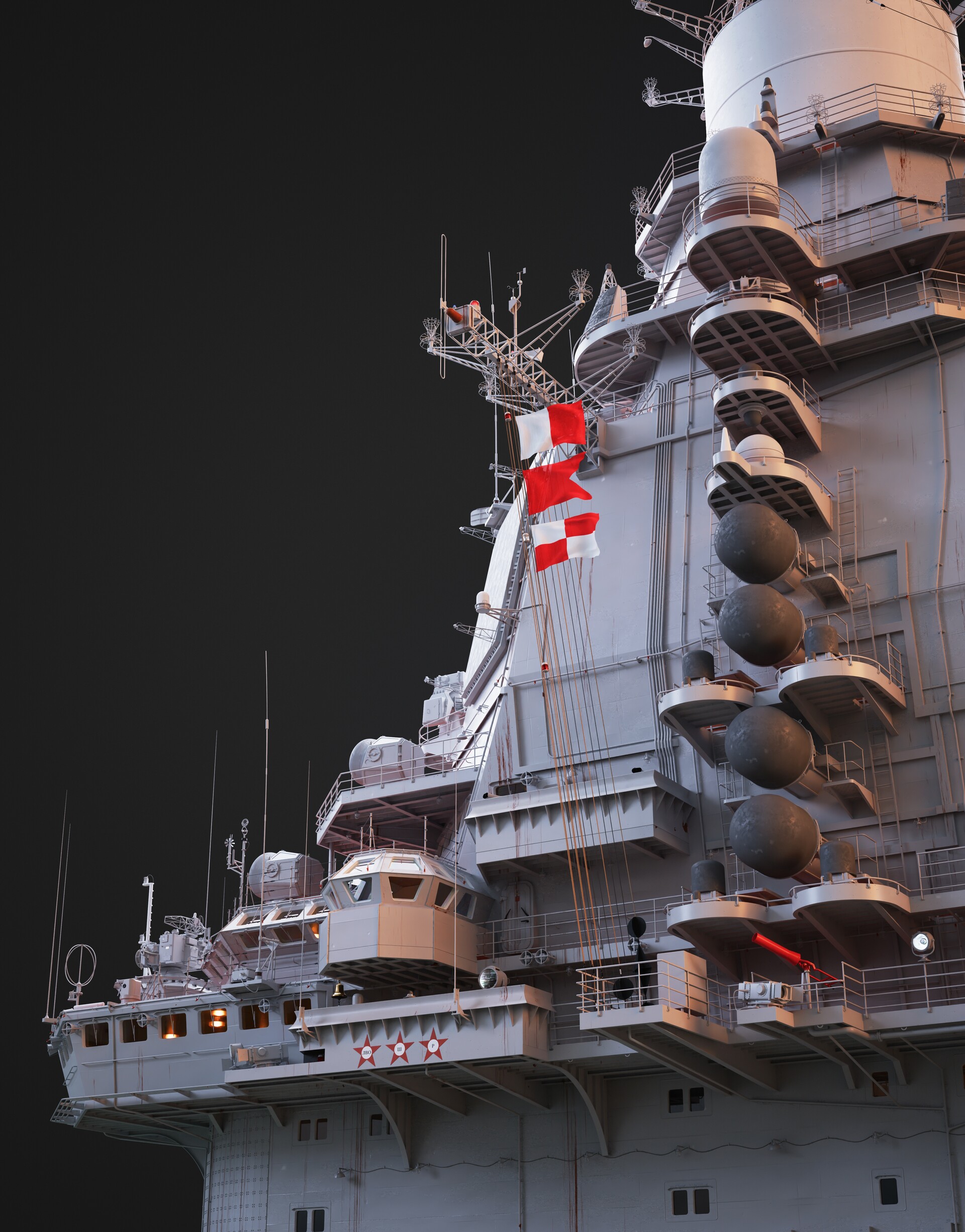 Jamison Cunningham - Soviet Aircraft Carrier Project 1153 "Orel" - Studio