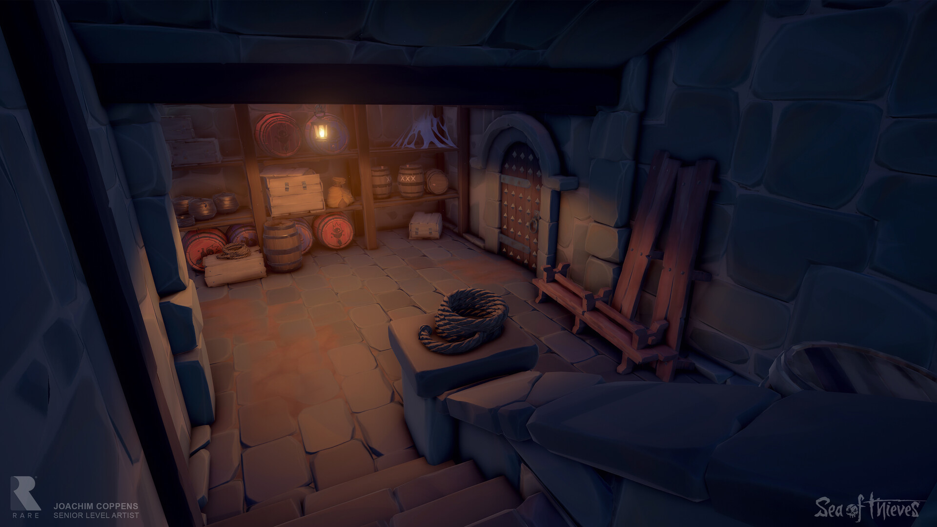 Joachim Coppens - Artstation Portfolio - Sea of Thieves - Port Merrick