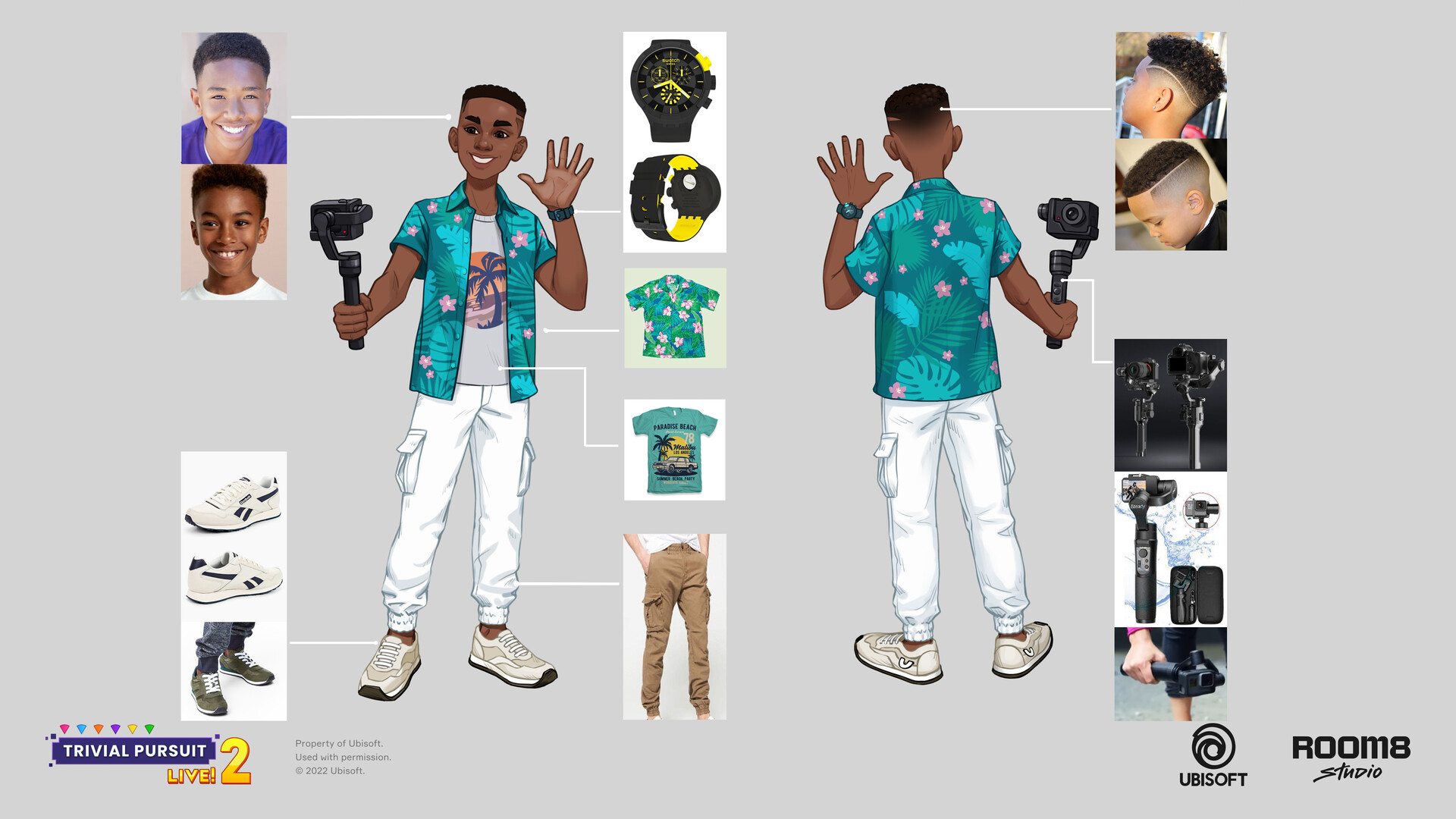 Room 8 Studio - Portfolio - Jamar Davis (Trivial Pursuit Live! 2)