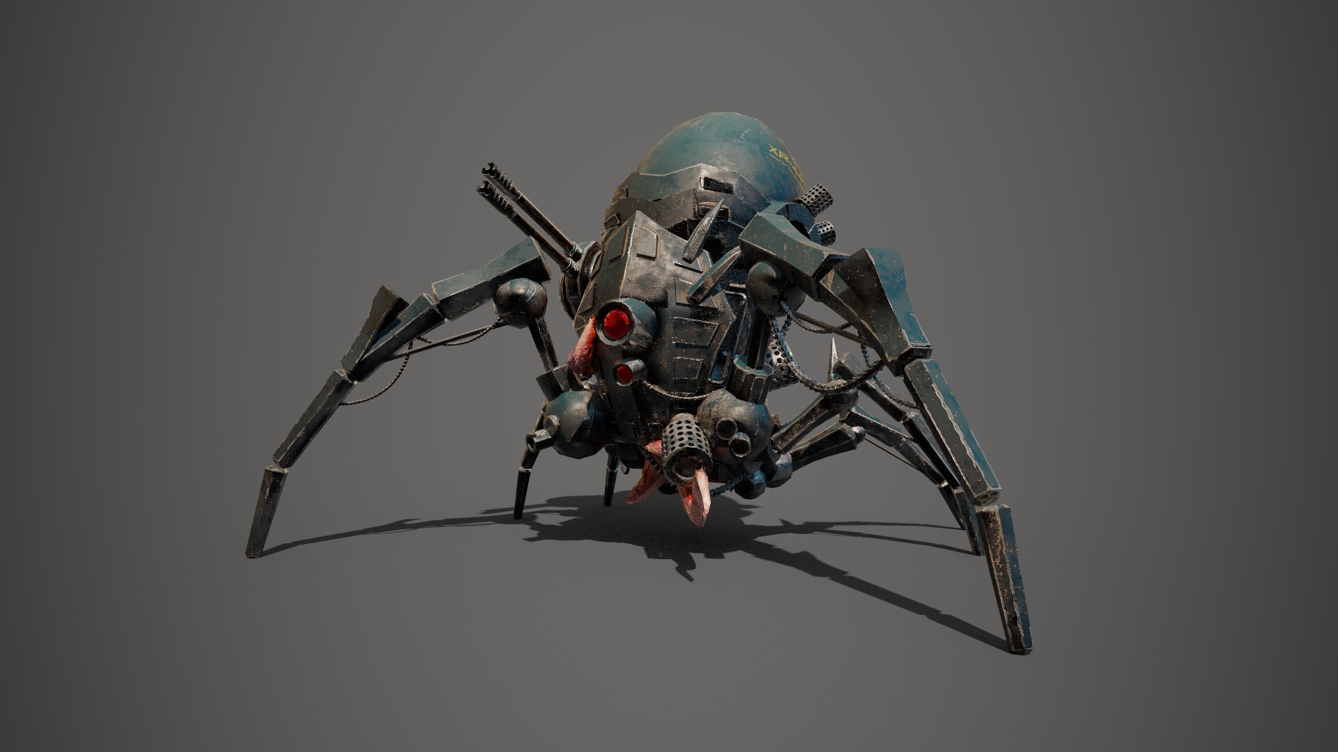 ArtStation - Spider Bot Concept Art