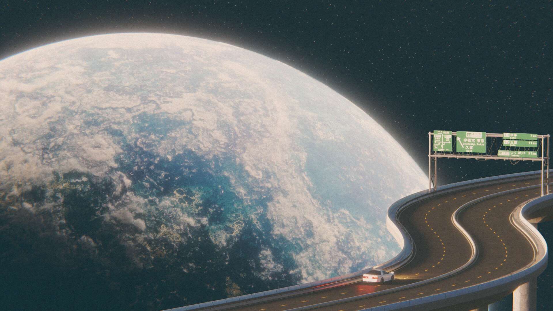 ArtStation - Highway To Space