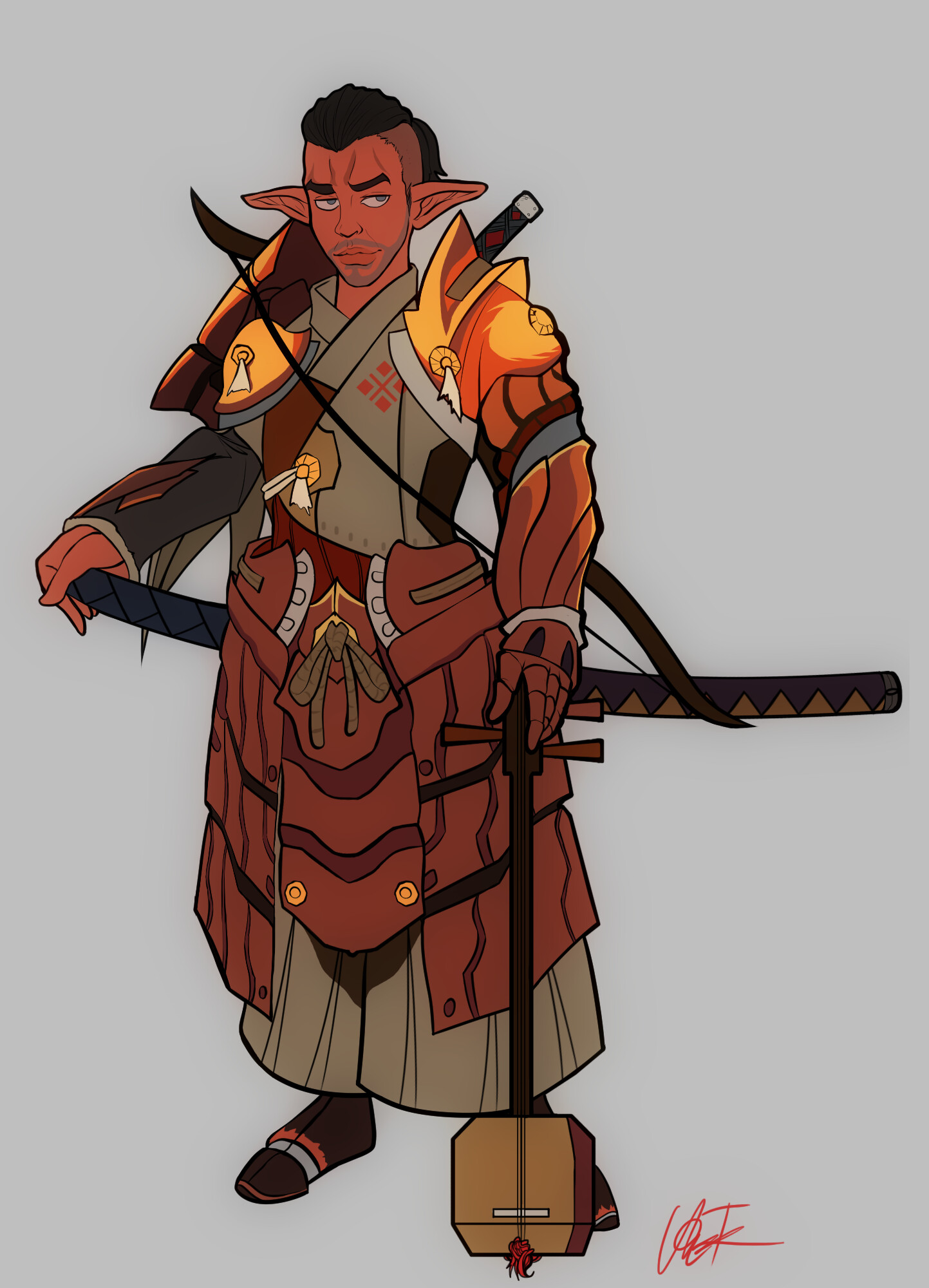 ArtStation - Samurai hobgoblin