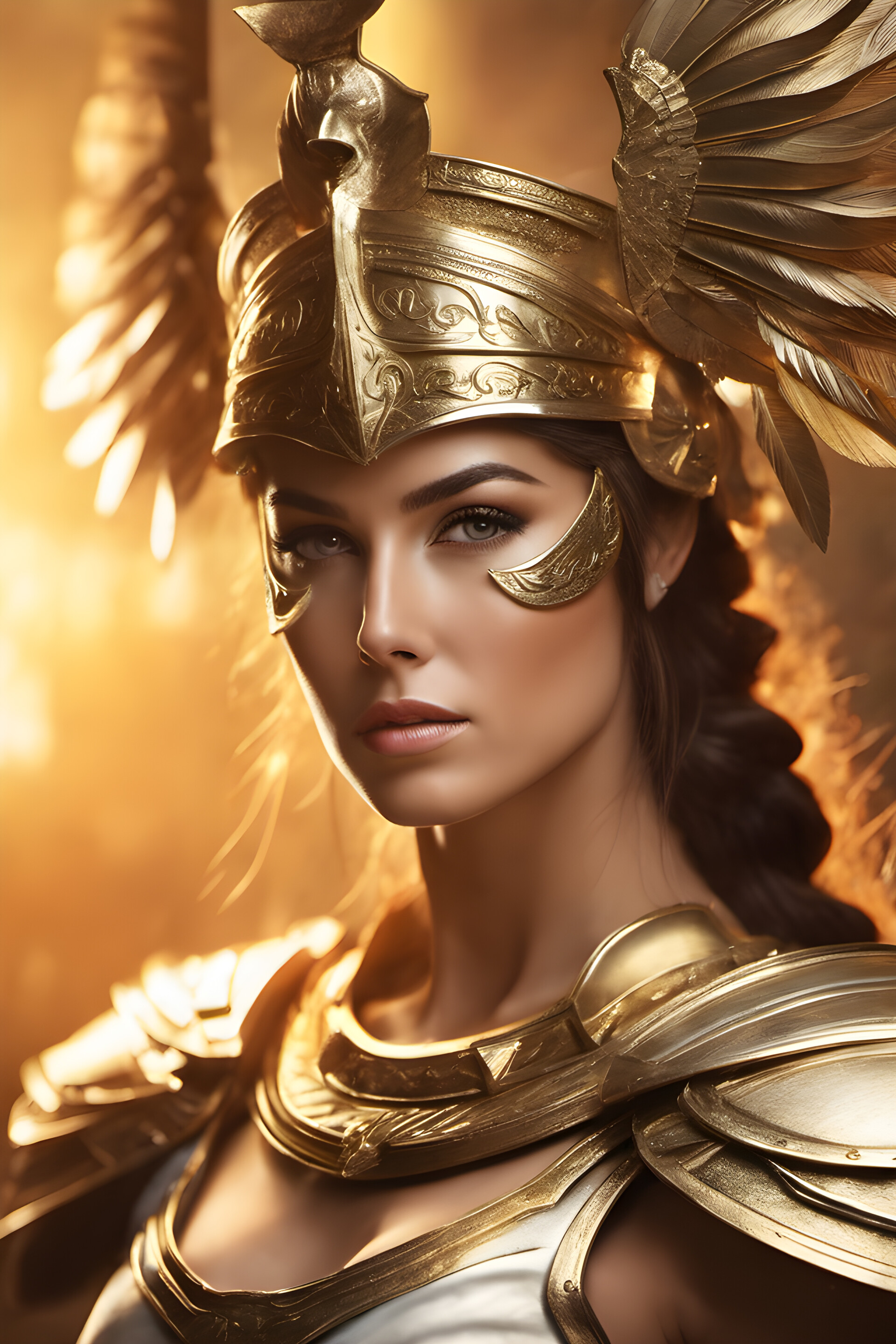 A8 Concept - 217 Goddess Athena - Character Reference - 4K