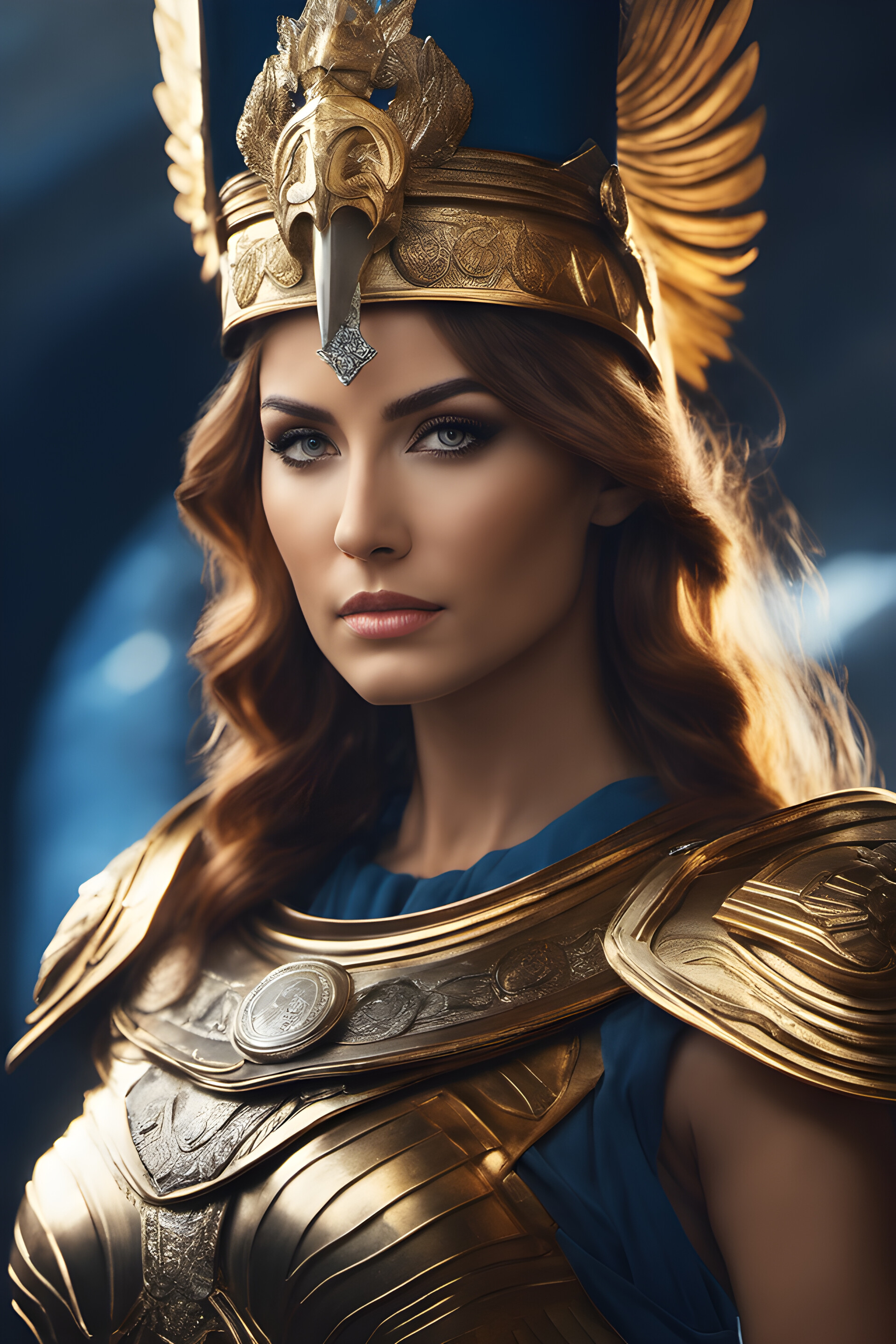 A8 Concept - 217 Goddess Athena - Character Reference - 4K
