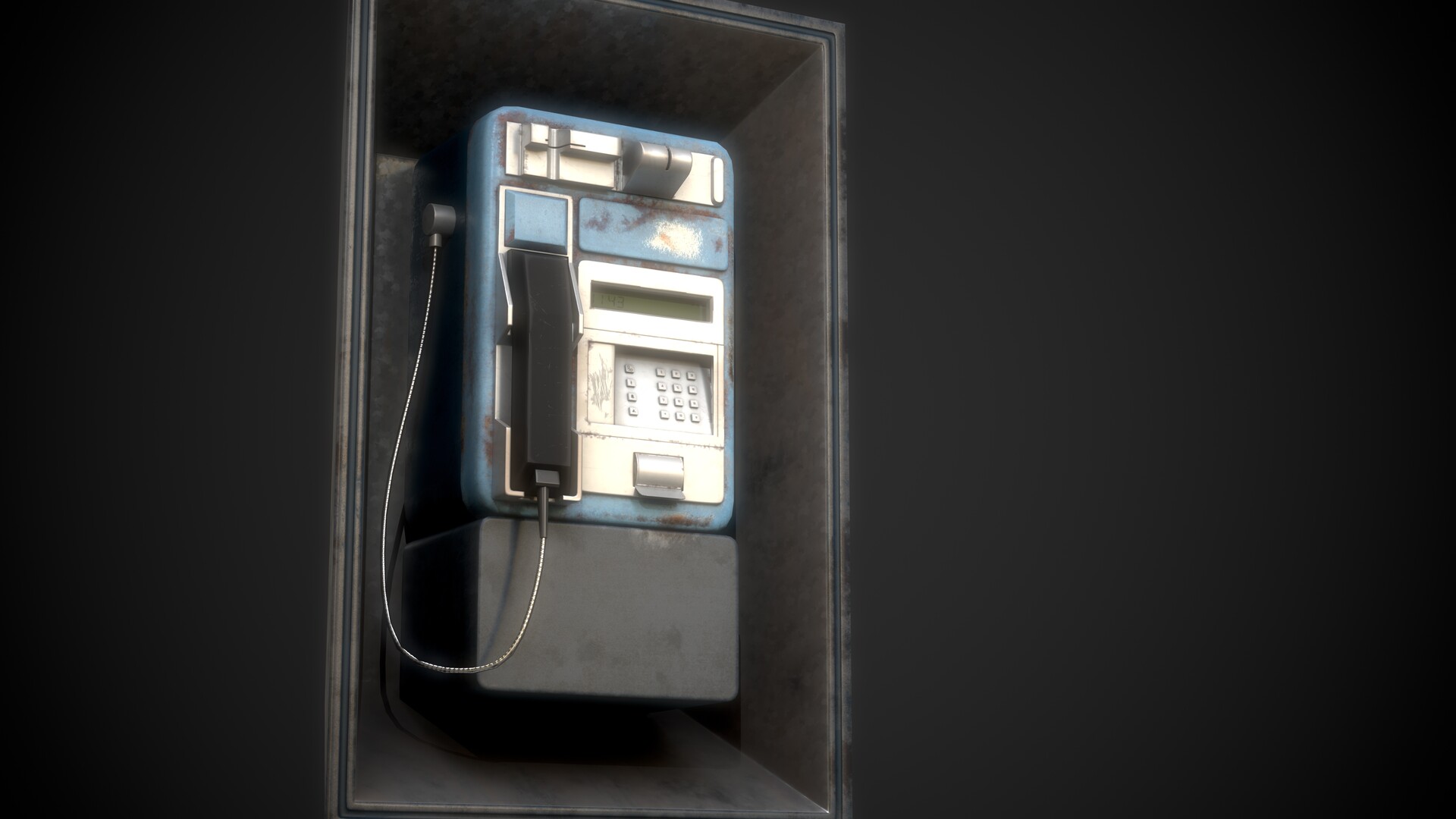 ArtStation - Pay Phone