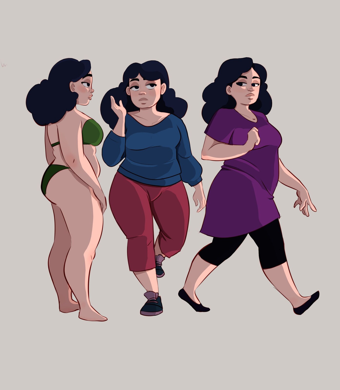 Ruby draws - character design