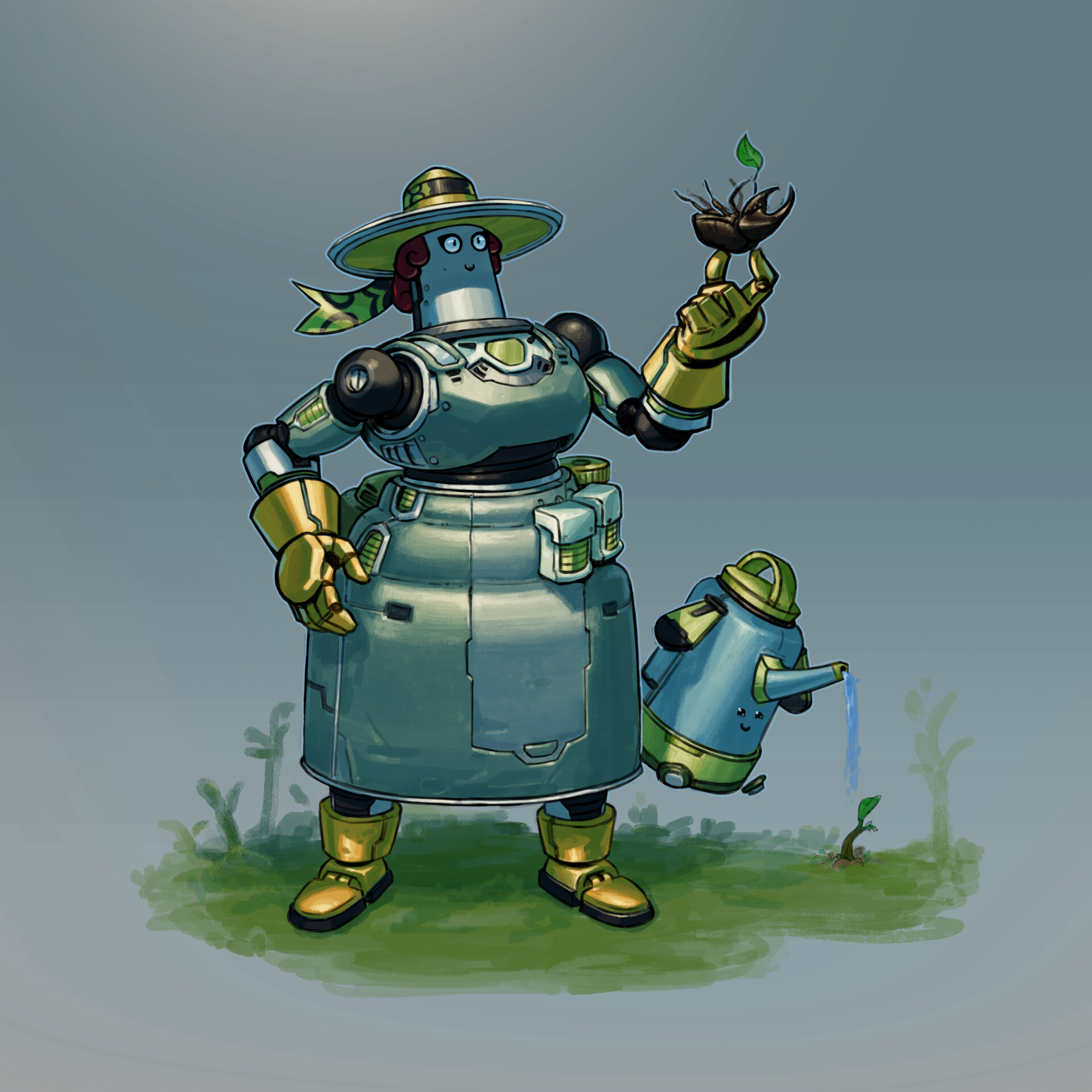 ArtStation - Robot Gardener