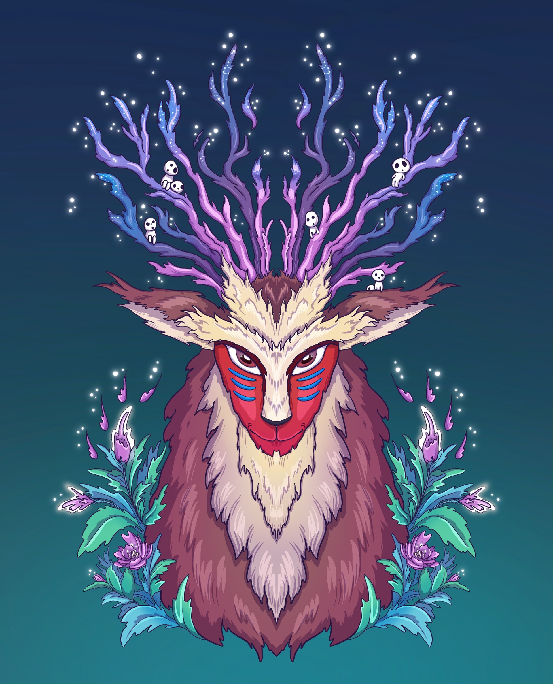 ArtStation - Forest spirit