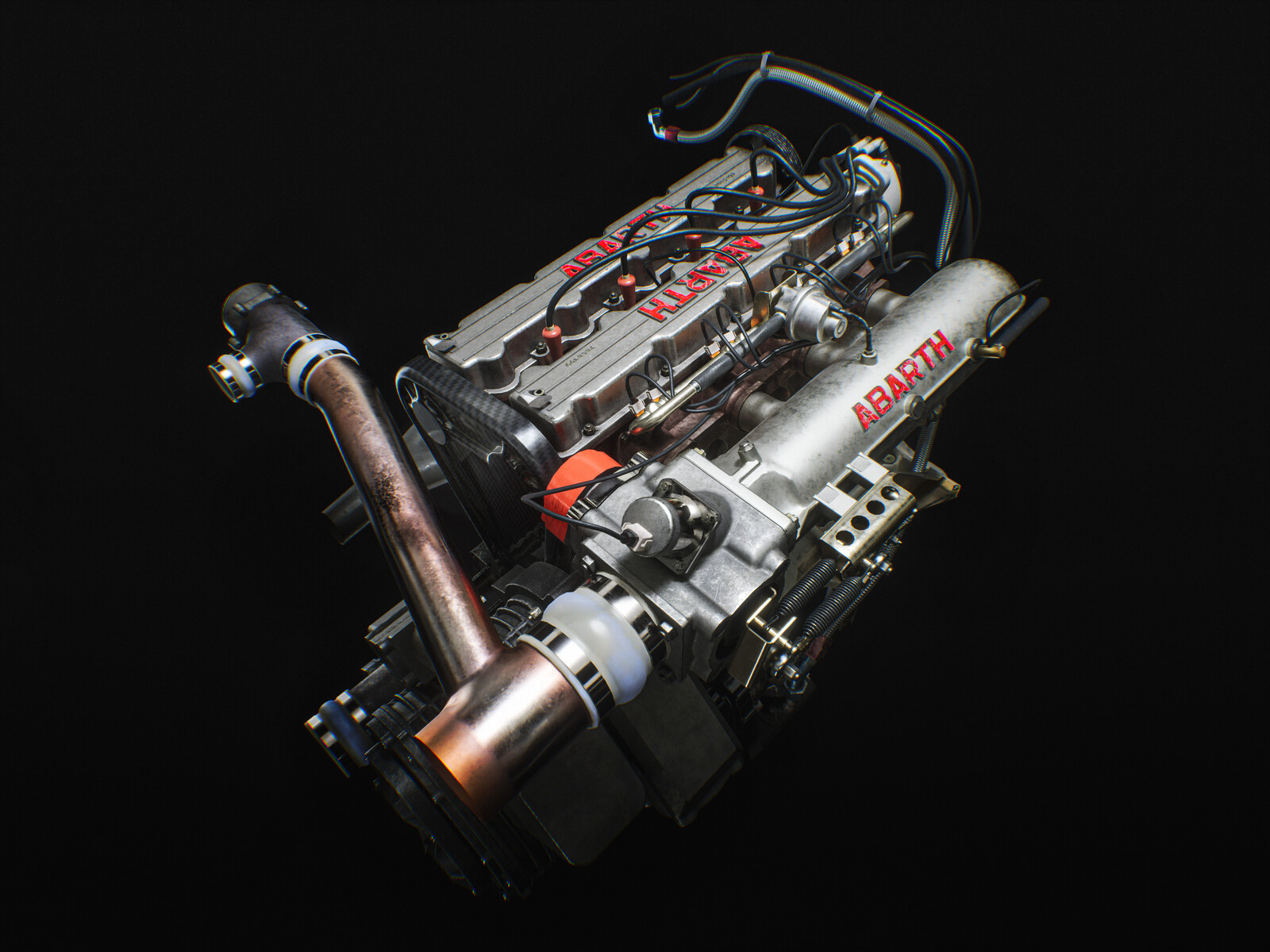 XUANWEN CHEN - Lancia Delta S4 Engine