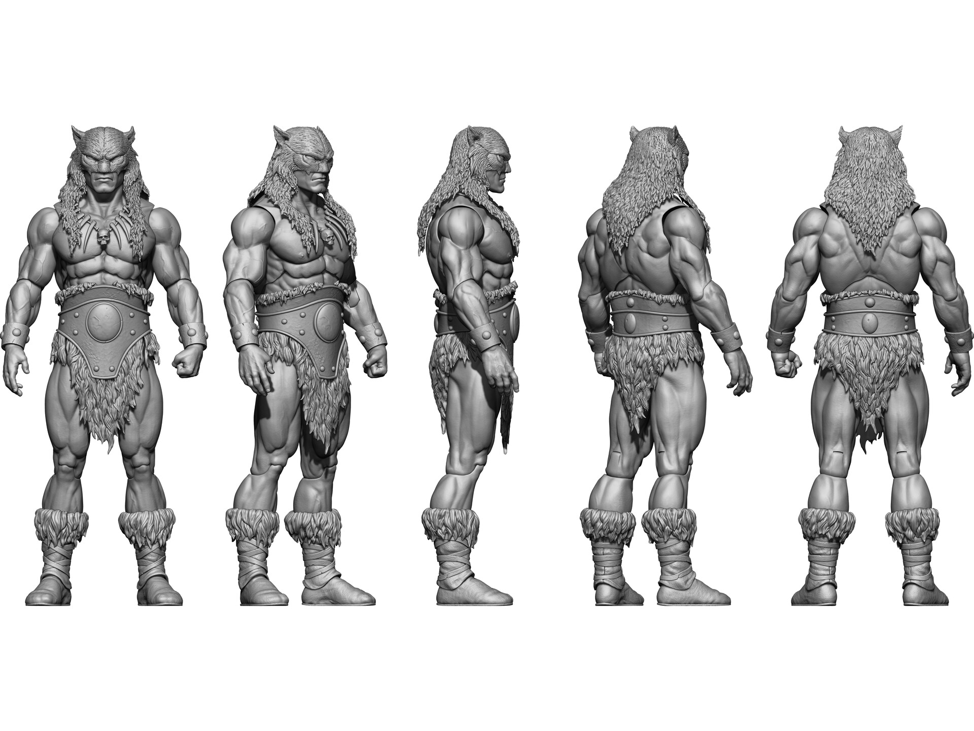 Aaron Doyle - Fire and Ice - Dark Wolf