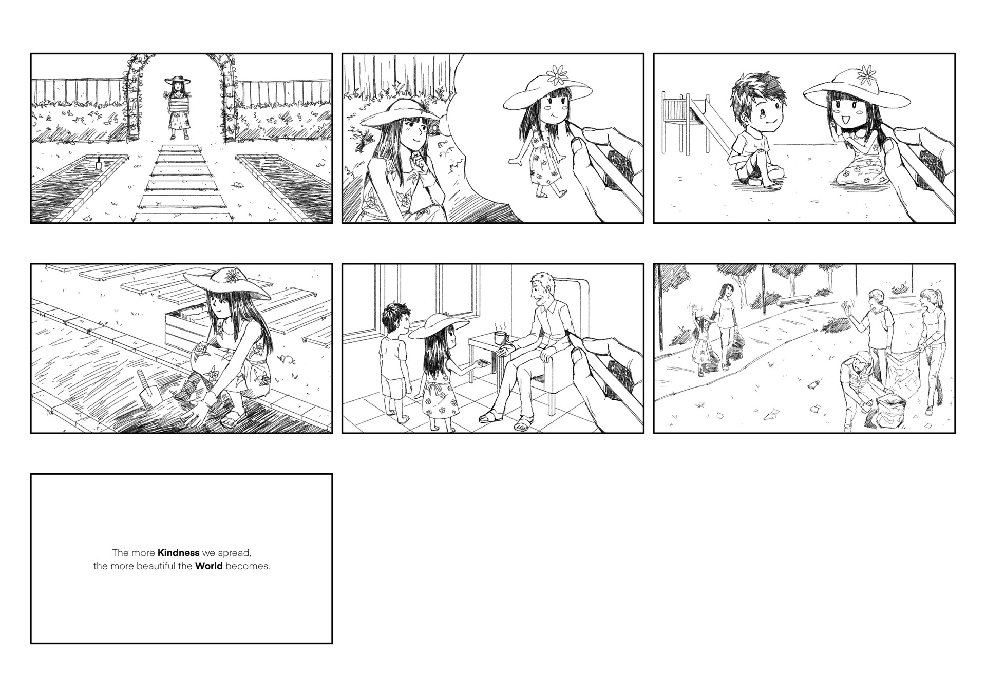 ArtStation - How Kindness Change The World (2021)