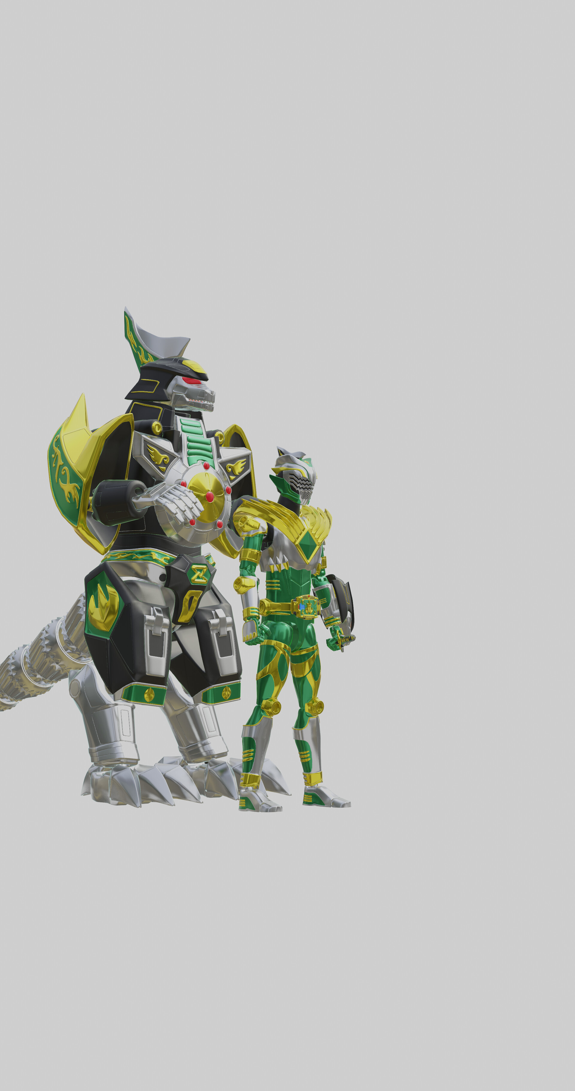 Kyoryu Green Wallpaper