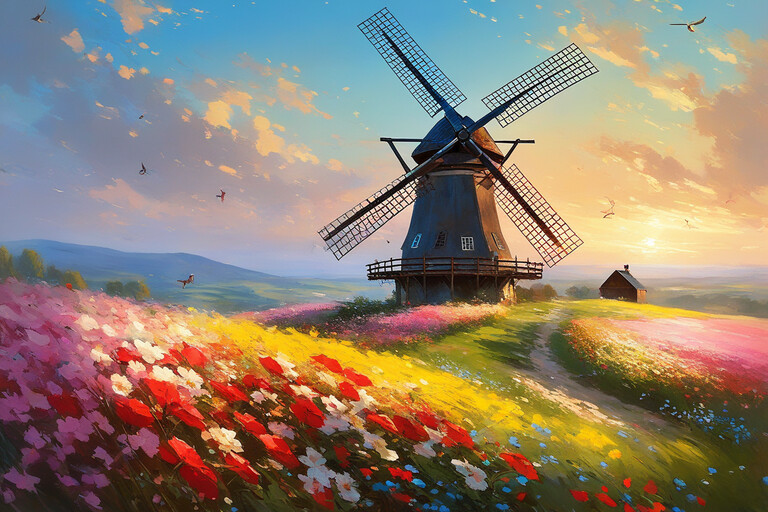 ArtStation - windmill