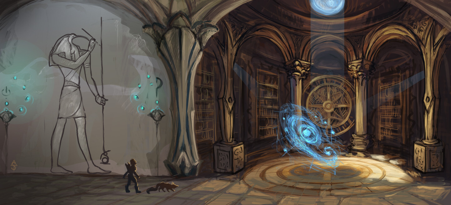 ArtStation - Enter the library