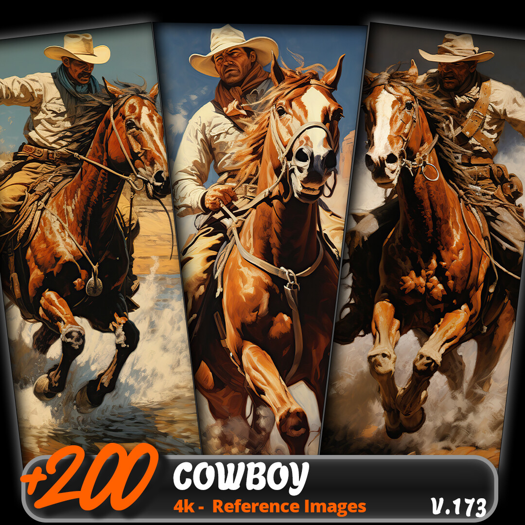 ArtStation - COWBOY VOL. 173/ 4K/ Reference Image