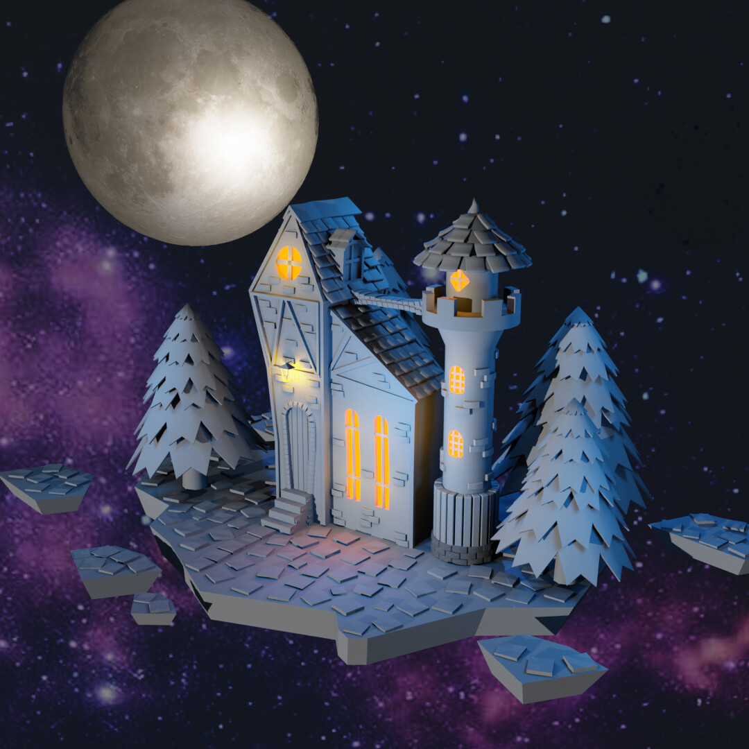 ArtStation - Space Castle