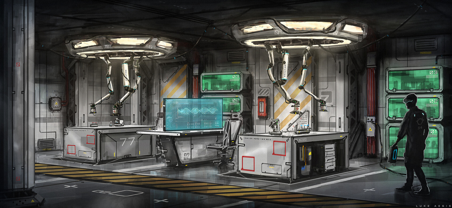 ArtStation - DNA Lab