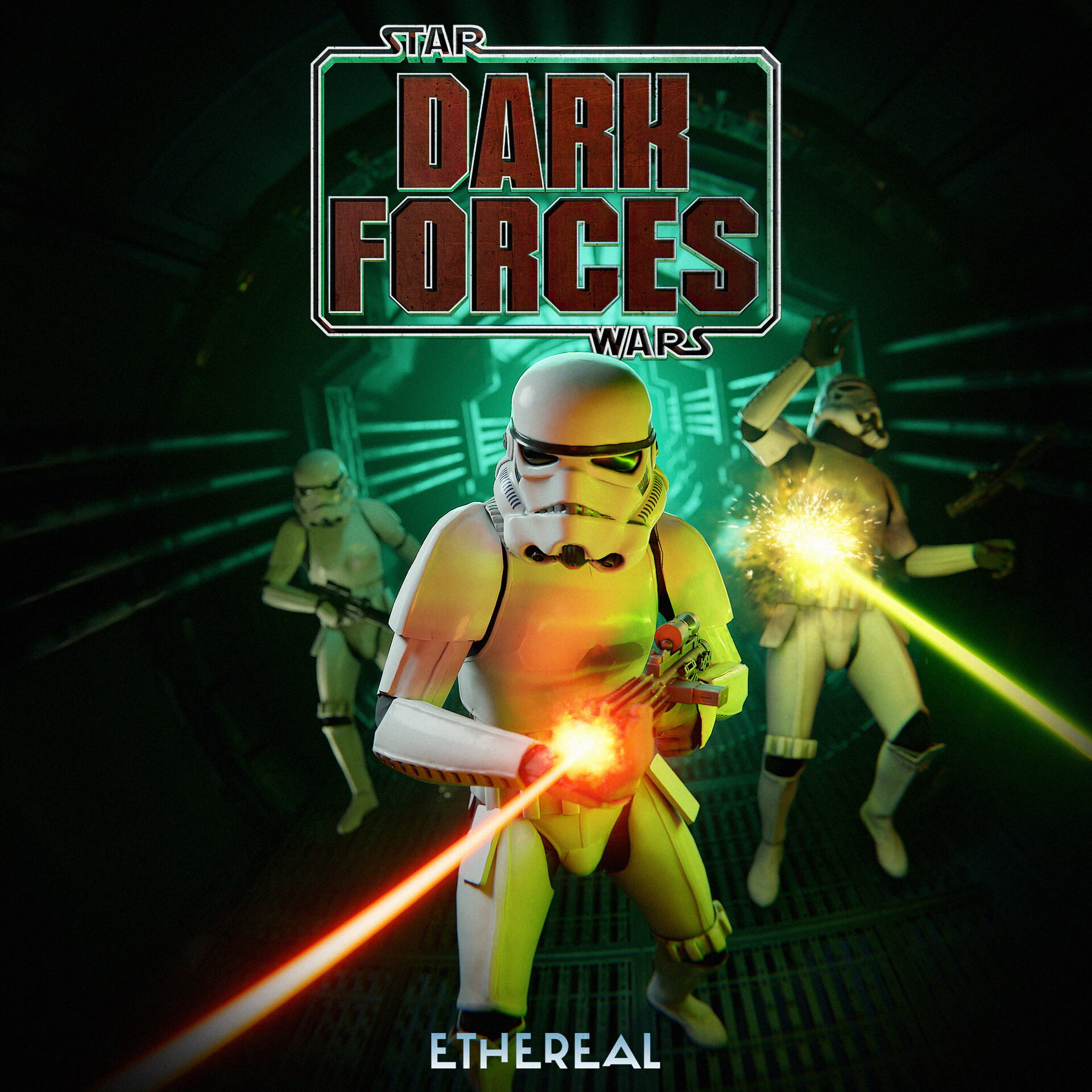 Kristian Gallina - Star Wars: Dark Forces - Cover Remake