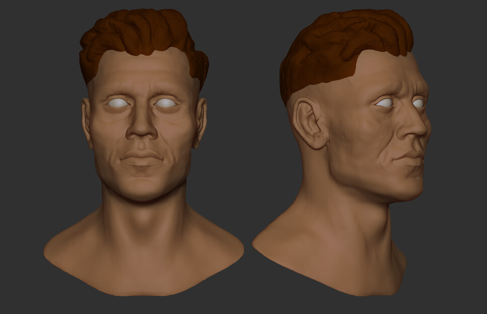 ArtStation - Face anatomy study