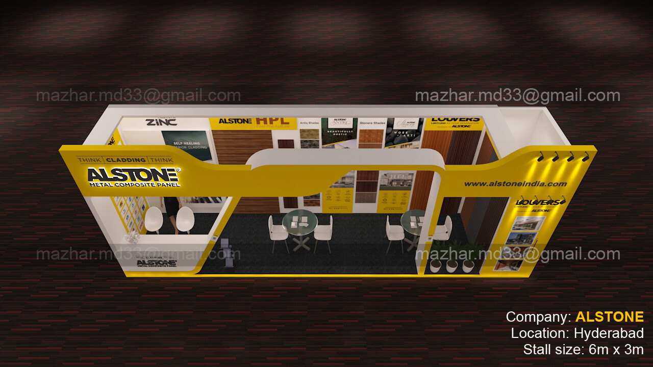 ArtStation - Alstone Exhibition Stall