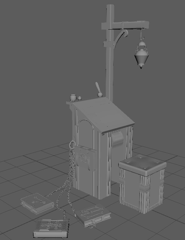 ArtStation - Wizard Table