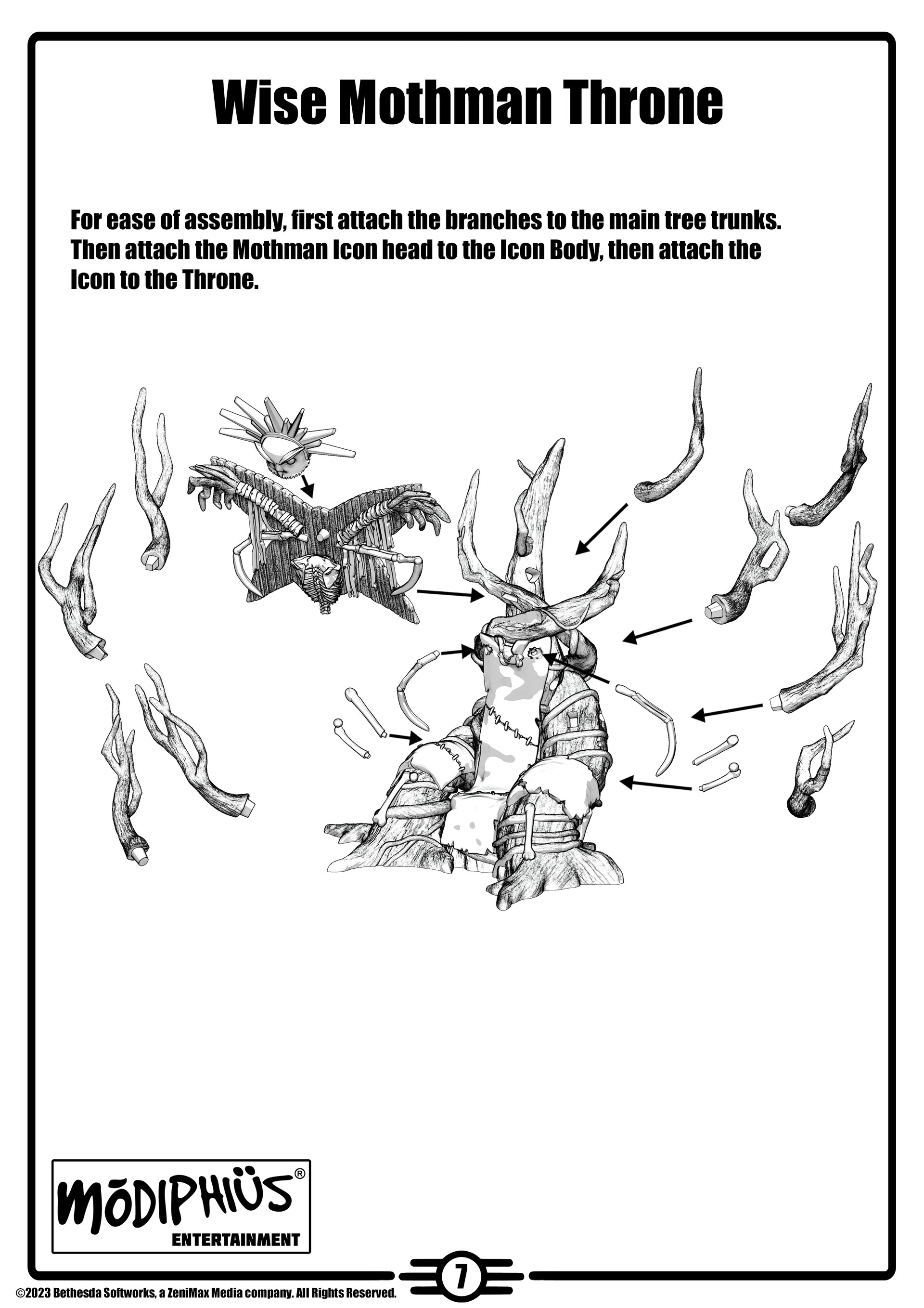 Sean H Bullough - Fallout: Wasteland Warfare - Mothman Cult Totems and ...