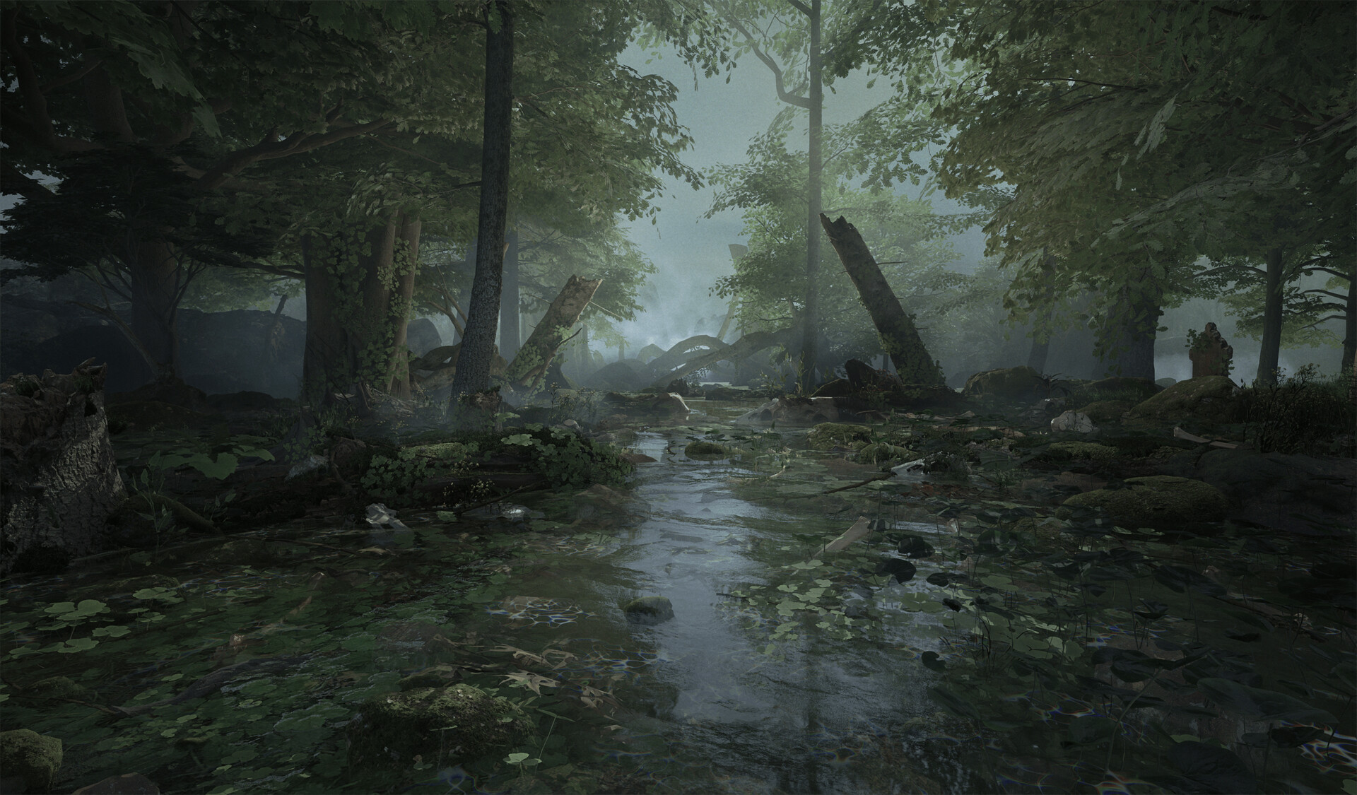 ArtStation - pond PCG test 2.0