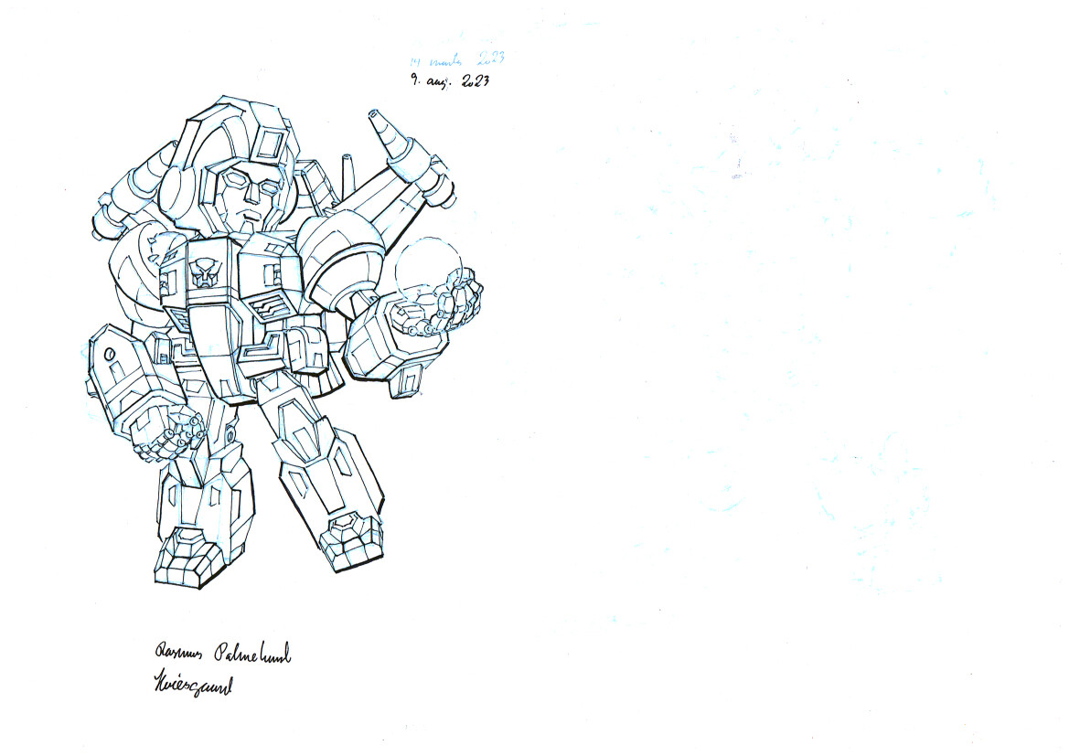 devastator coloring page